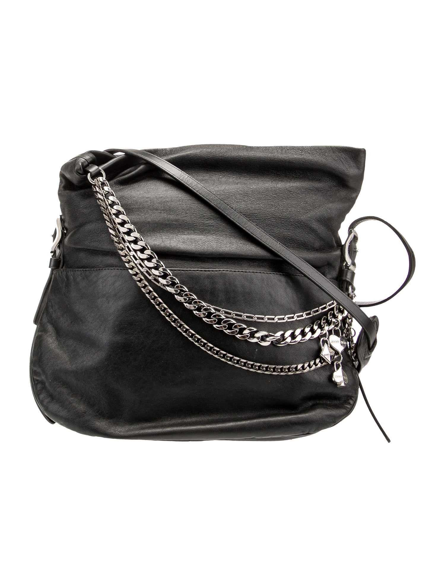 Jimmy Choo Blake Biker Crossbody Bag - Black Crossbody Bags, Handbags ...