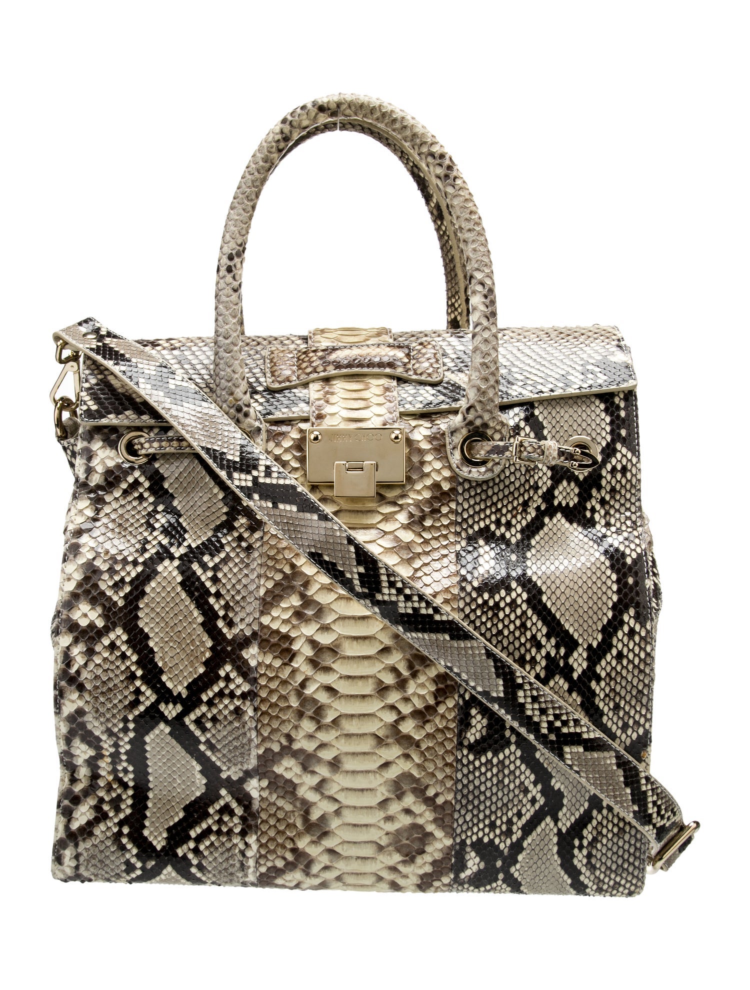 Tiffany & Co. Snakeskin Shoulder Bag - Neutrals Shoulder Bags, Handbags ...