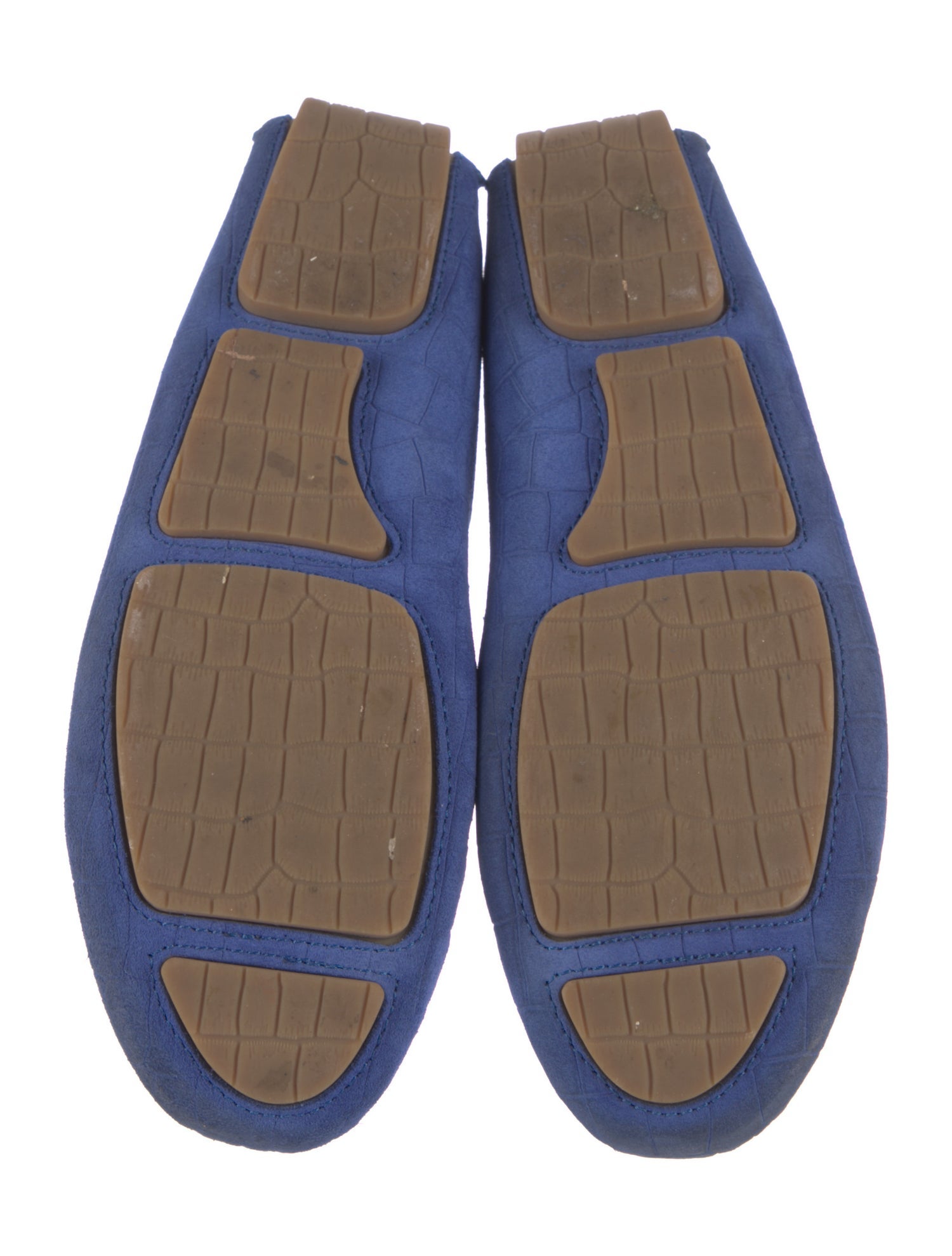 Jimmy Choo Suede Drivers - Blue Loafers, Shoes - JIM407720 | The RealReal