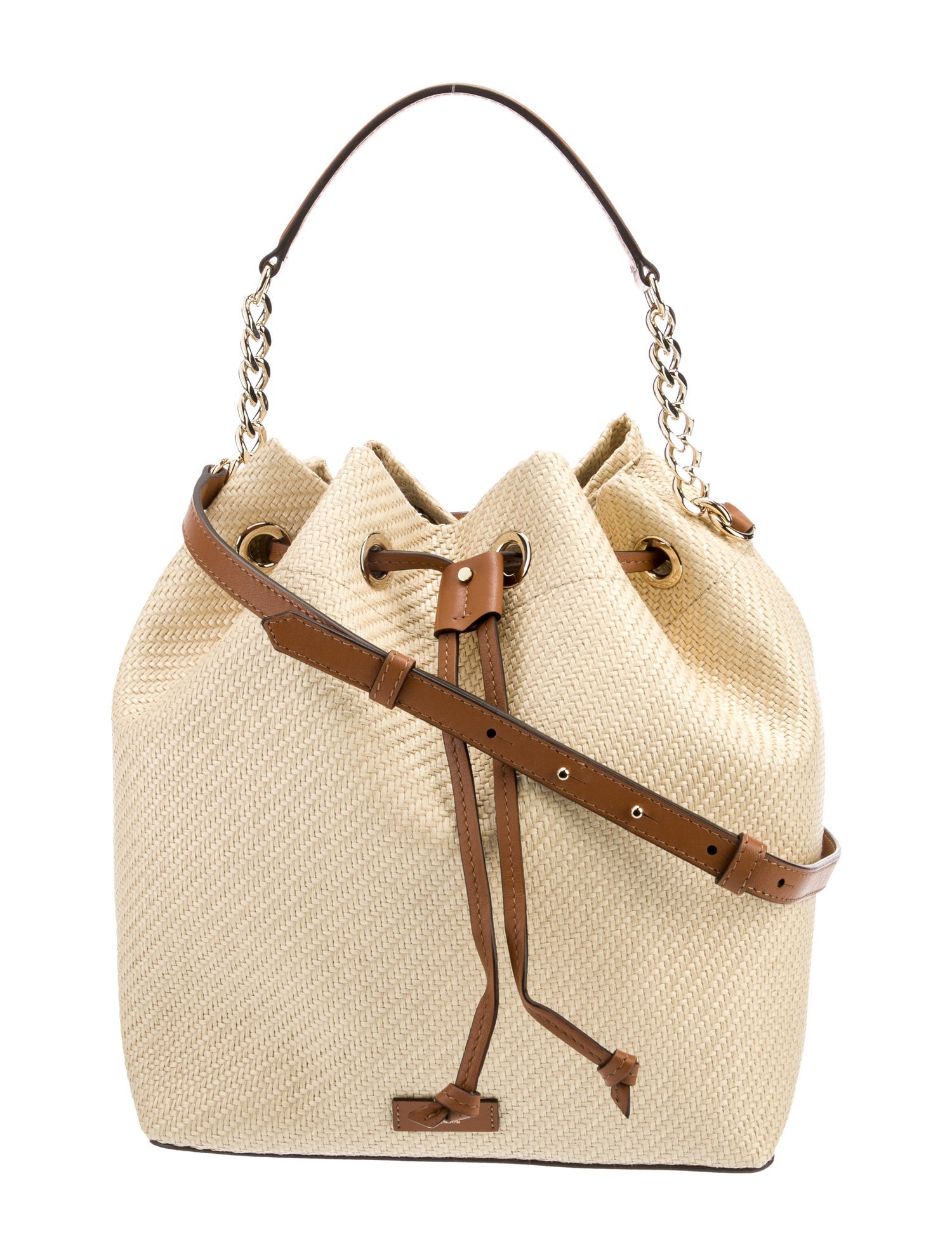 Rag & Bone Leather Braided Bucket Bag - Black Bucket Bags, Handbags ...