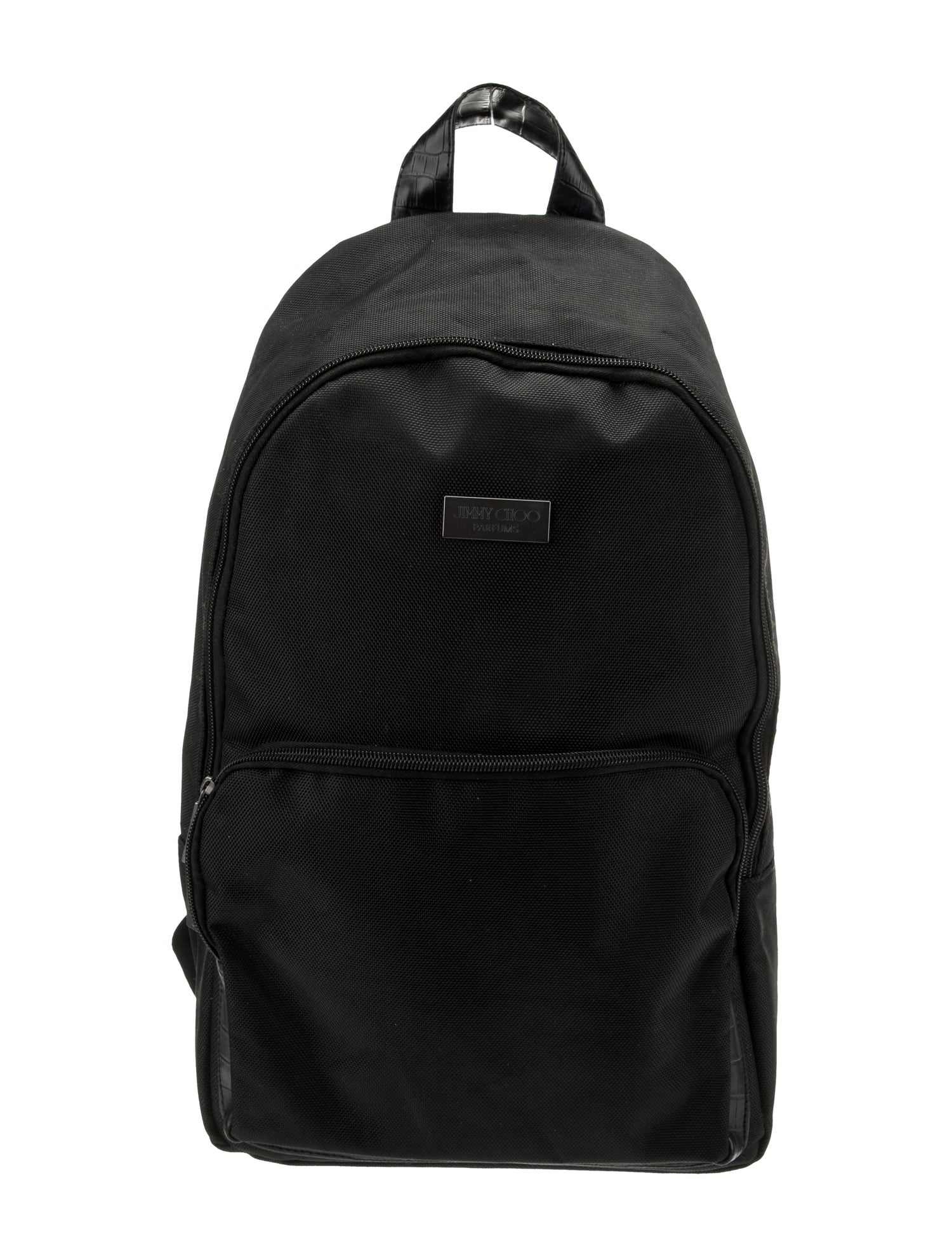Jimmy Choo Canvas Backpack - Black Backpacks, Handbags - JIM415489 ...