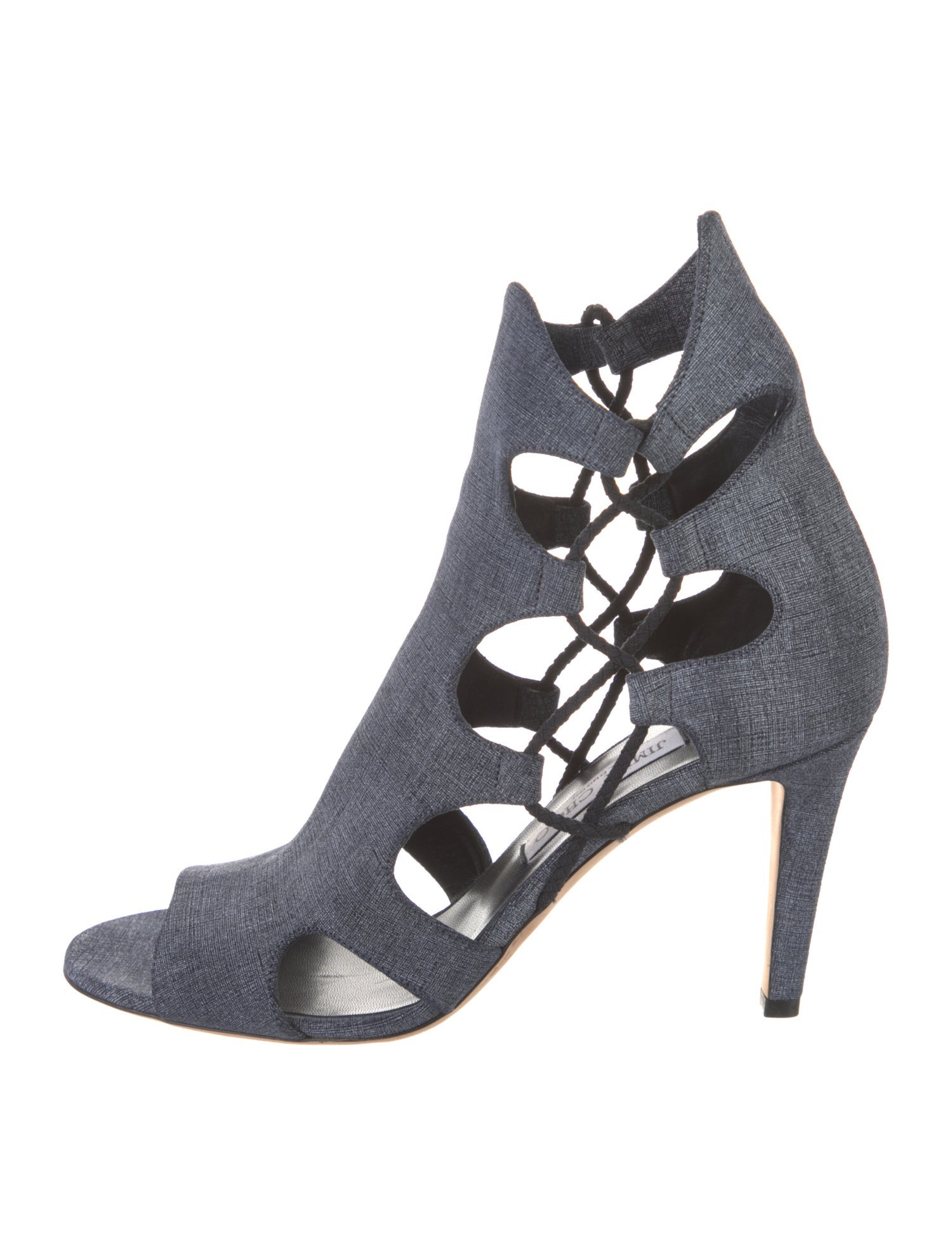 Jimmy Choo Denim D'Orsay Pumps - Blue Pumps, Shoes - JIM450777 | The ...