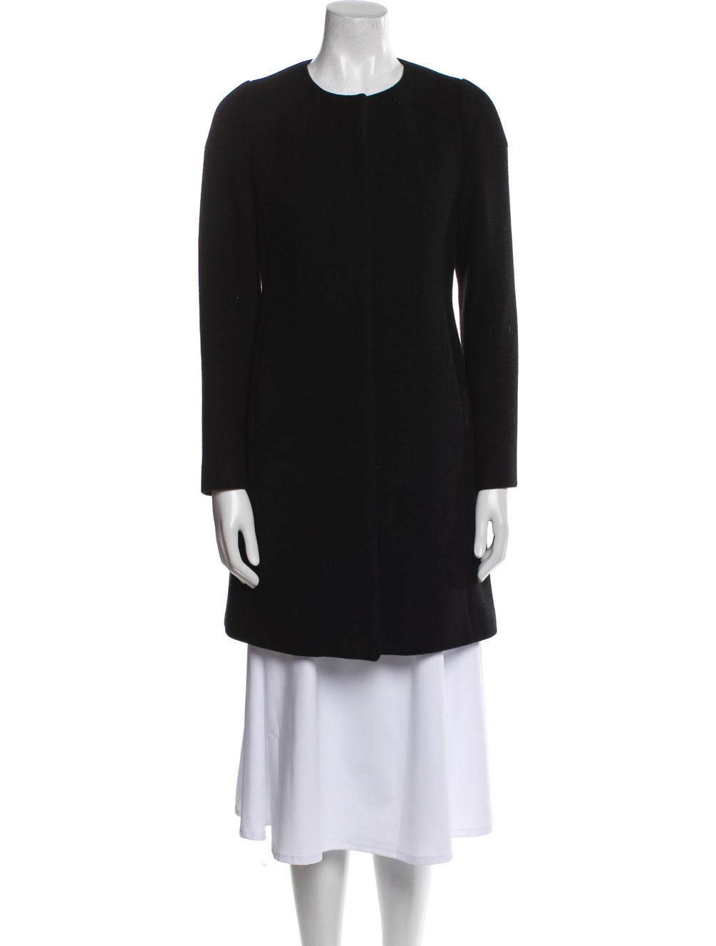 Jill Stuart Wool Faux Fur Coat - Black Coats, Clothing - JIS29252 | The ...