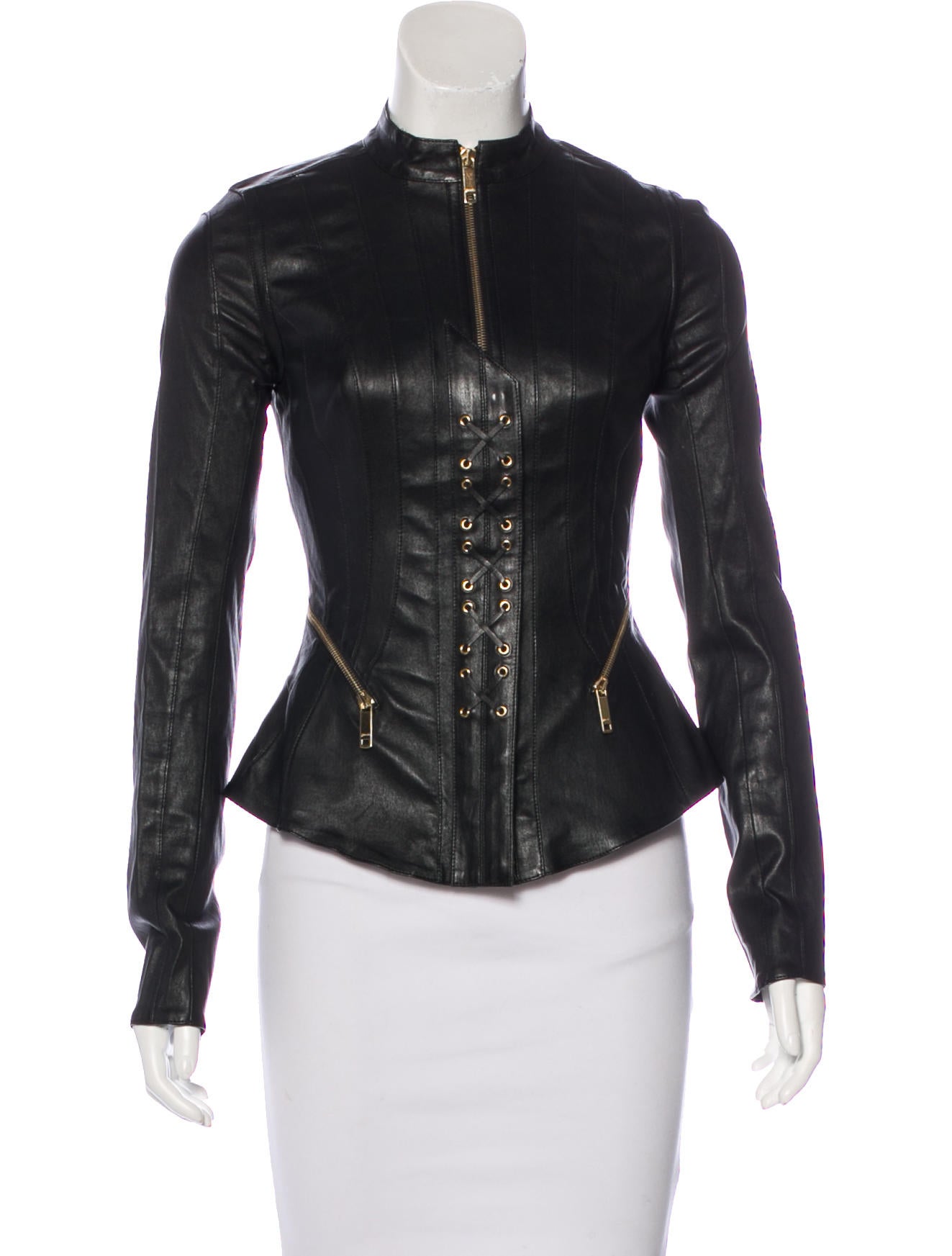 Jitrois Fitted Leather Jacket w/ Tags - Clothing - JIT20154 | The RealReal