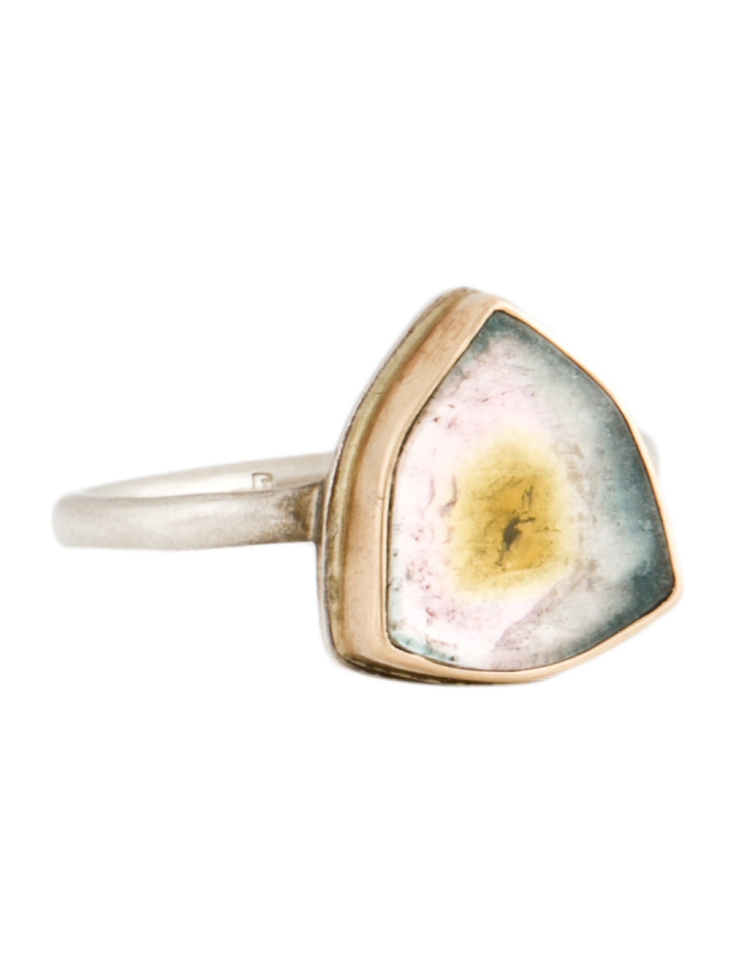 Jamie Joseph Two-Tone Parti-Colored Tourmaline Cocktail Ring - 14K ...