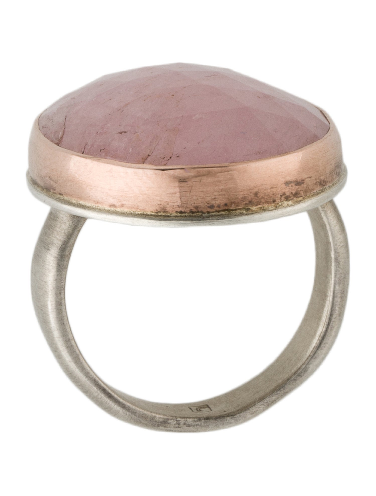 Jamie Joseph Morganite Cocktail Ring - 14K Rose Gold Cocktail Ring ...