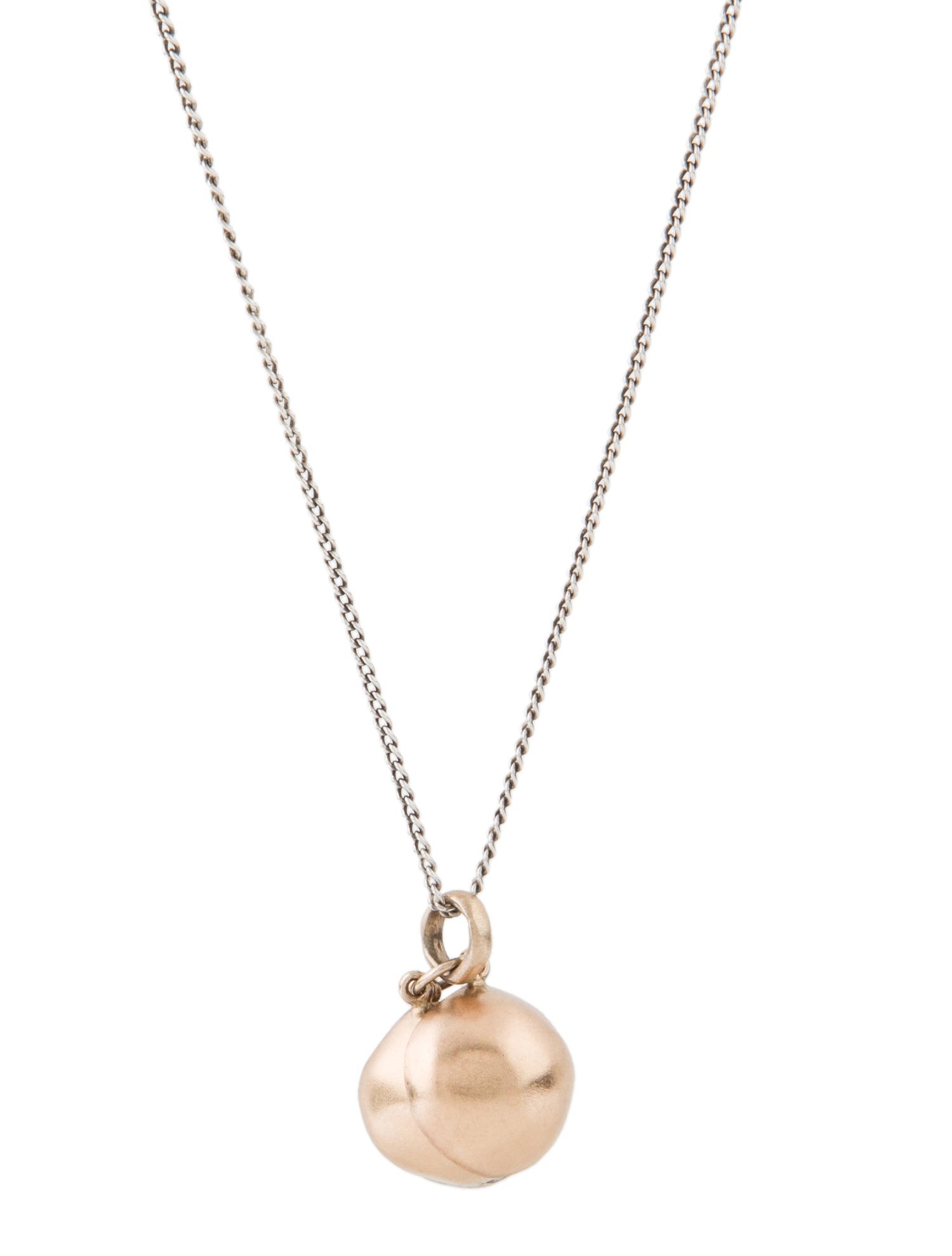 Jamie Joseph Two-Tone Locket Pendant Necklace - 14K Rose Gold Pendant ...