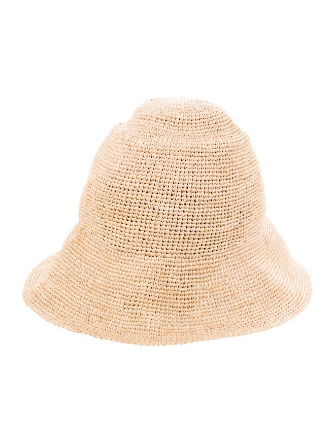 Eric Javits Eric Javits Straw Bucket Hat - Neutrals Hats, Accessories ...