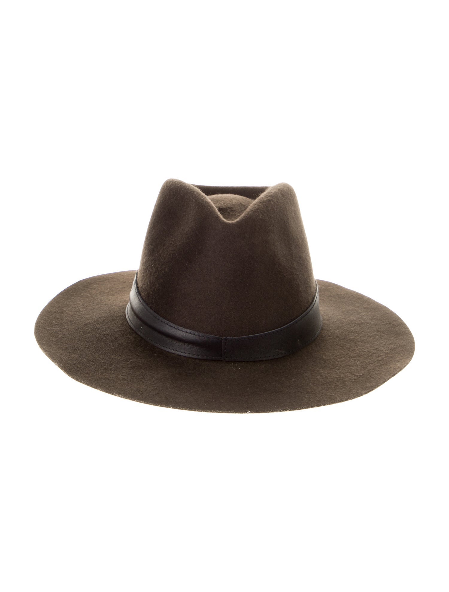 Janessa Leone fedora wool hat - Brown Hats, Accessories - JLN26418 ...
