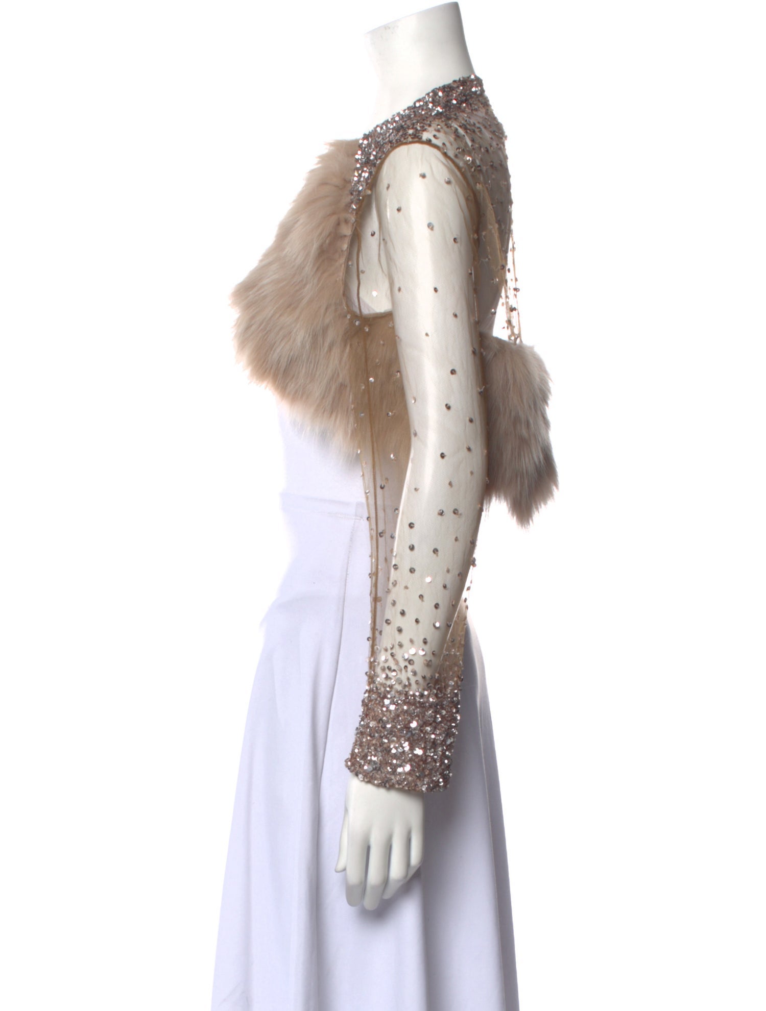 J. Mendel Graphic Print Fur Jacket - Brown Jackets, Clothing - JME37118 ...