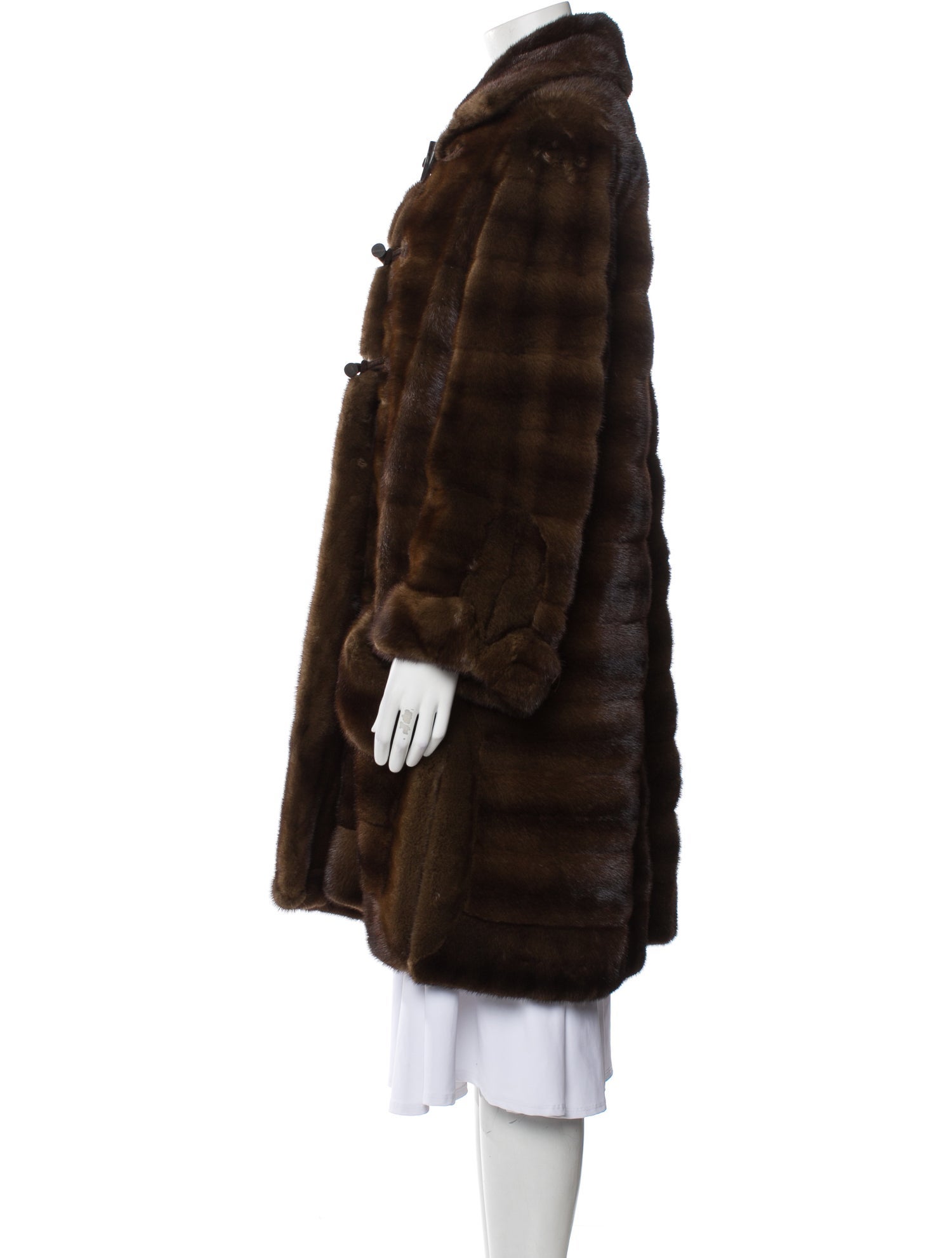 J. Mendel Fur Coat - Brown Coats, Clothing - JME37628 | The RealReal