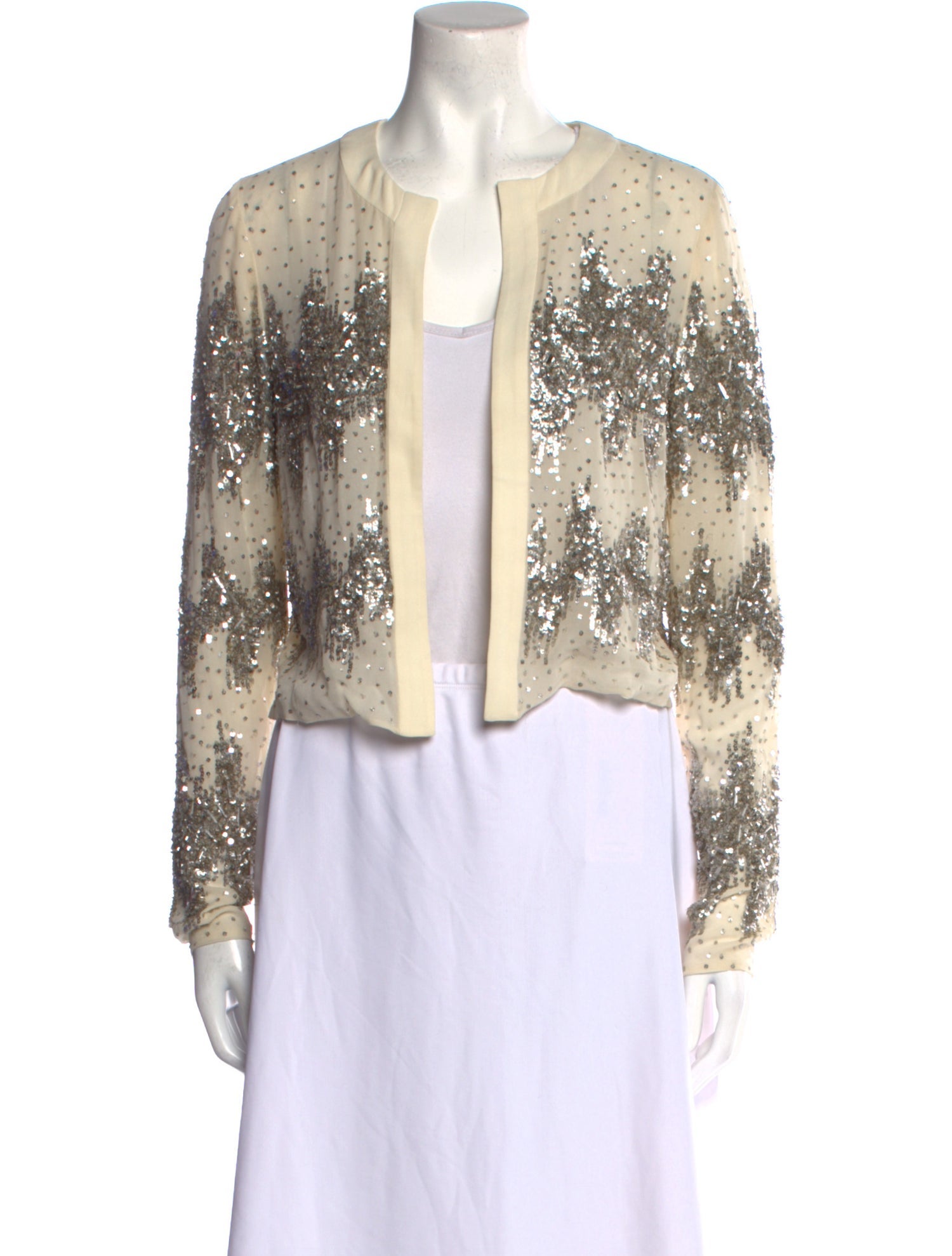 J. Mendel Silk Patterned Evening Jacket - Neutrals Jackets, Clothing ...
