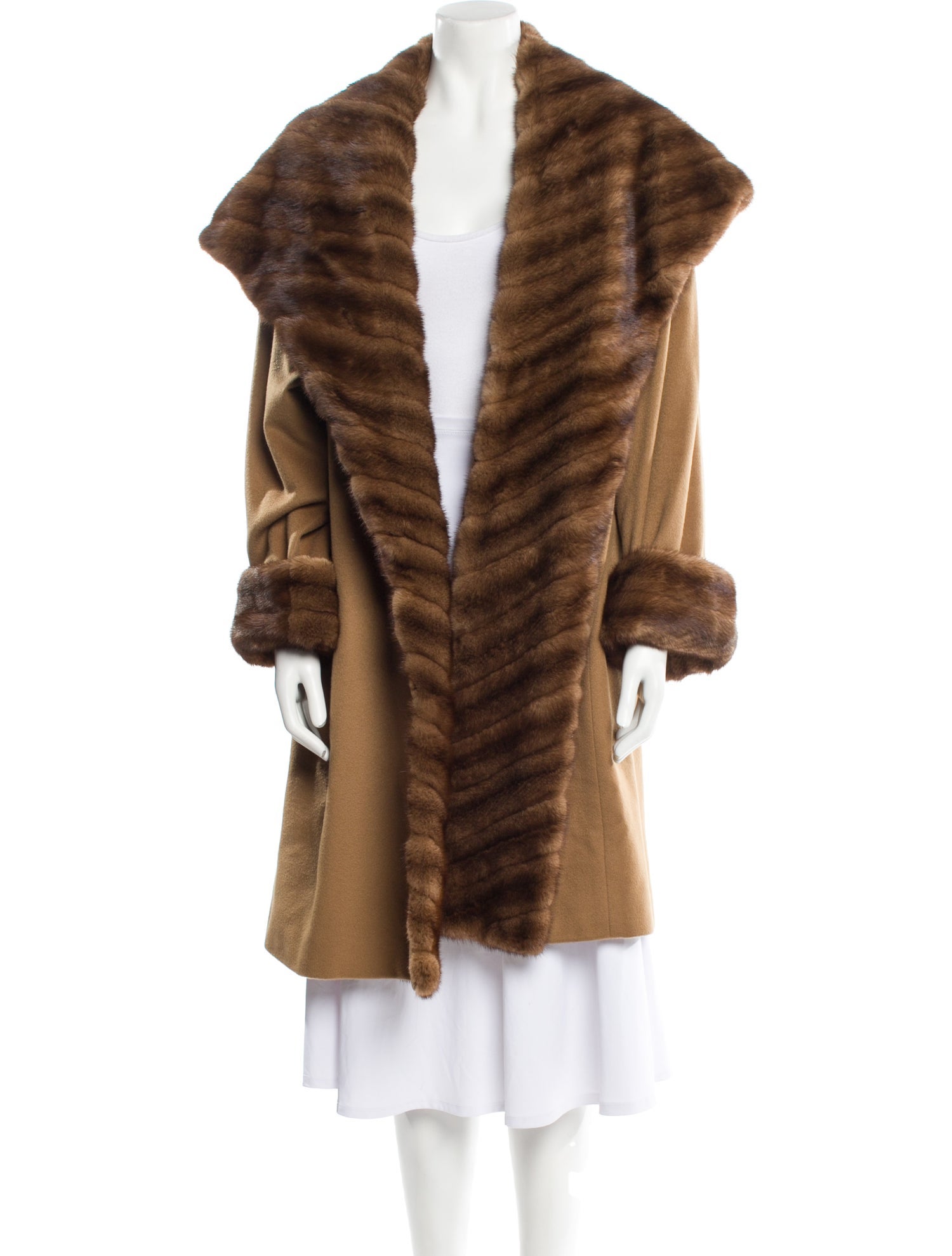 J. Mendel Fur Coat - Brown Coats, Clothing - JME39651 | The RealReal
