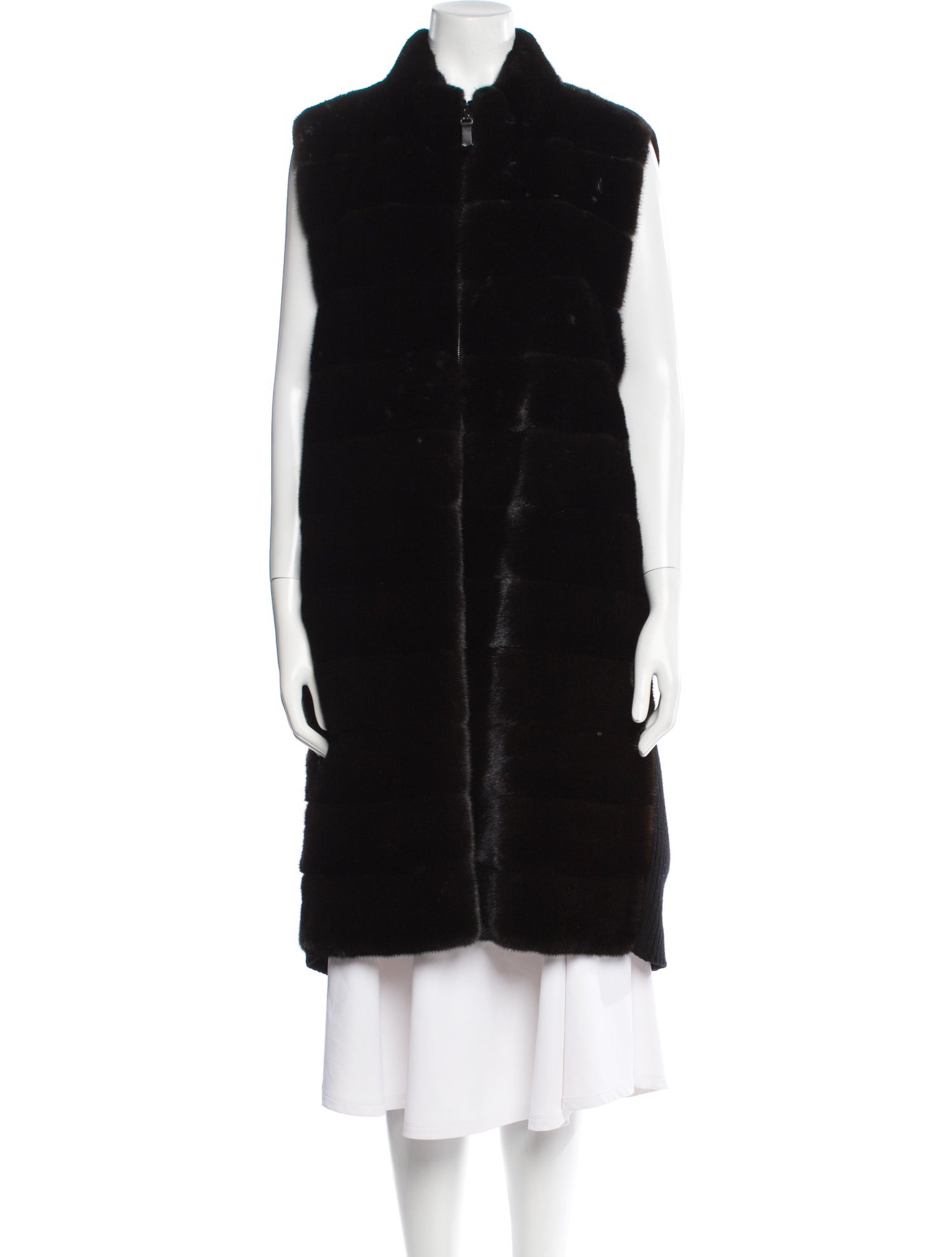 J. Mendel Mink Fur Coat - Black Coats, Clothing - JME40005 | The RealReal