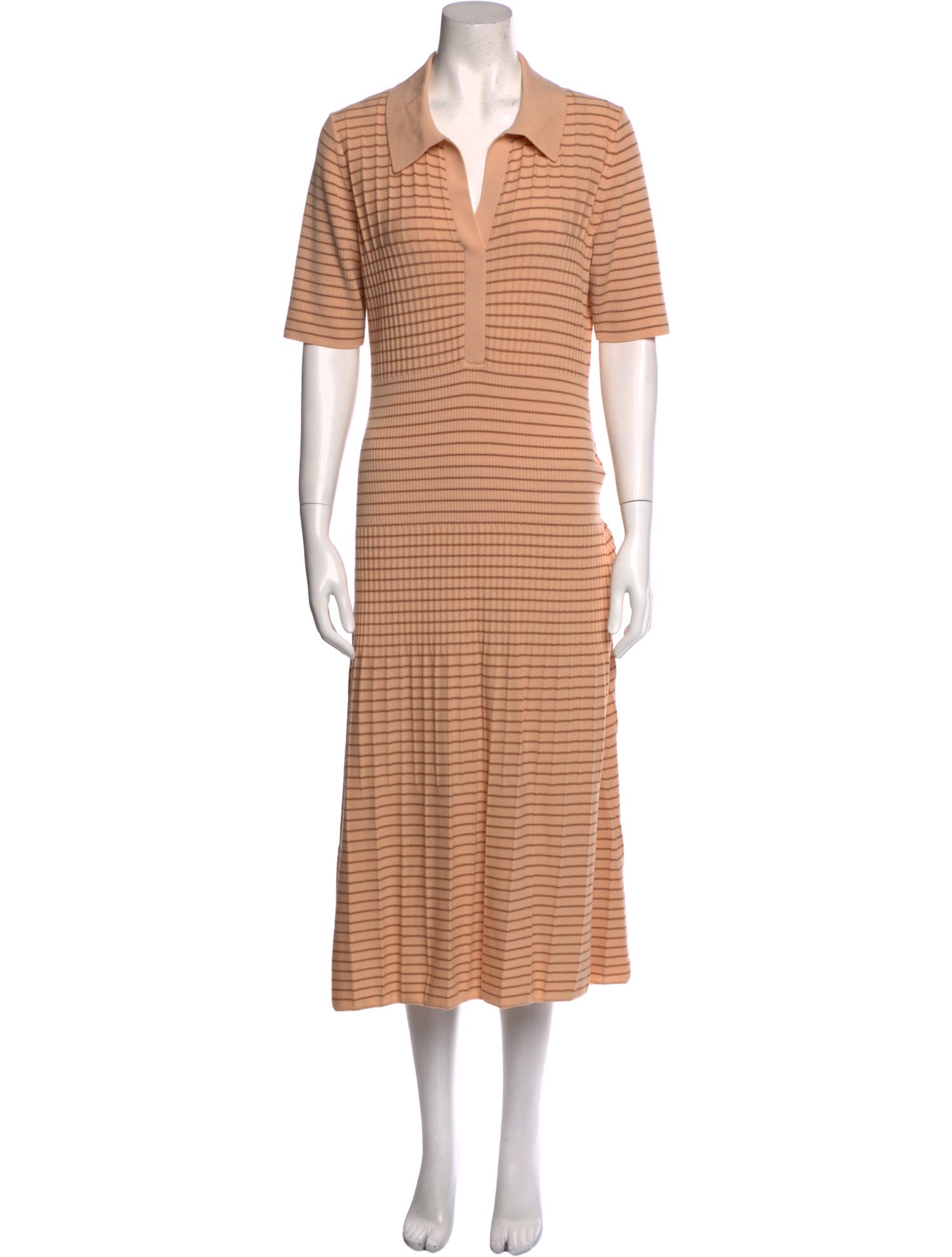Joseph Merino Wool Long Dress - Pink Dresses, Clothing - JOS64085 | The ...