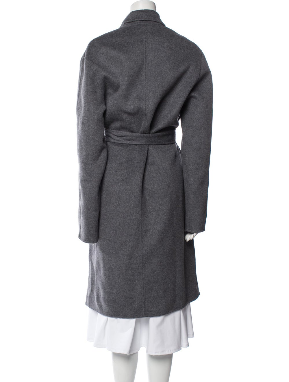 Joseph Wool Trench Coat - Grey Coats, Clothing - JOS68429 | The RealReal