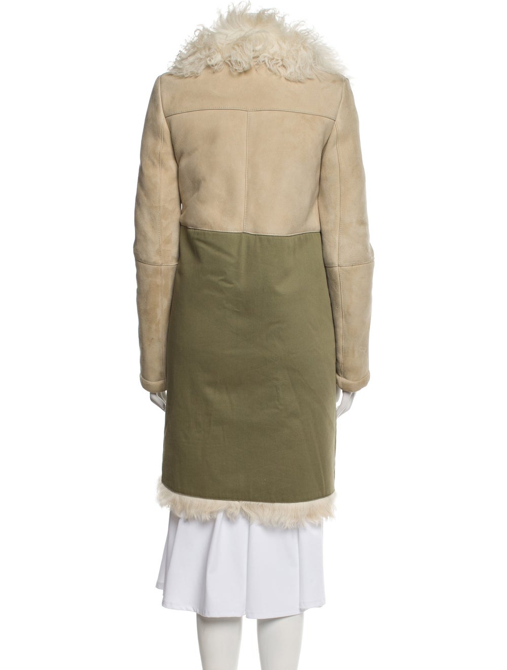 Joseph Lamb Fur Faux Fur Coat - Green Coats, Clothing - JOS68634 | The ...