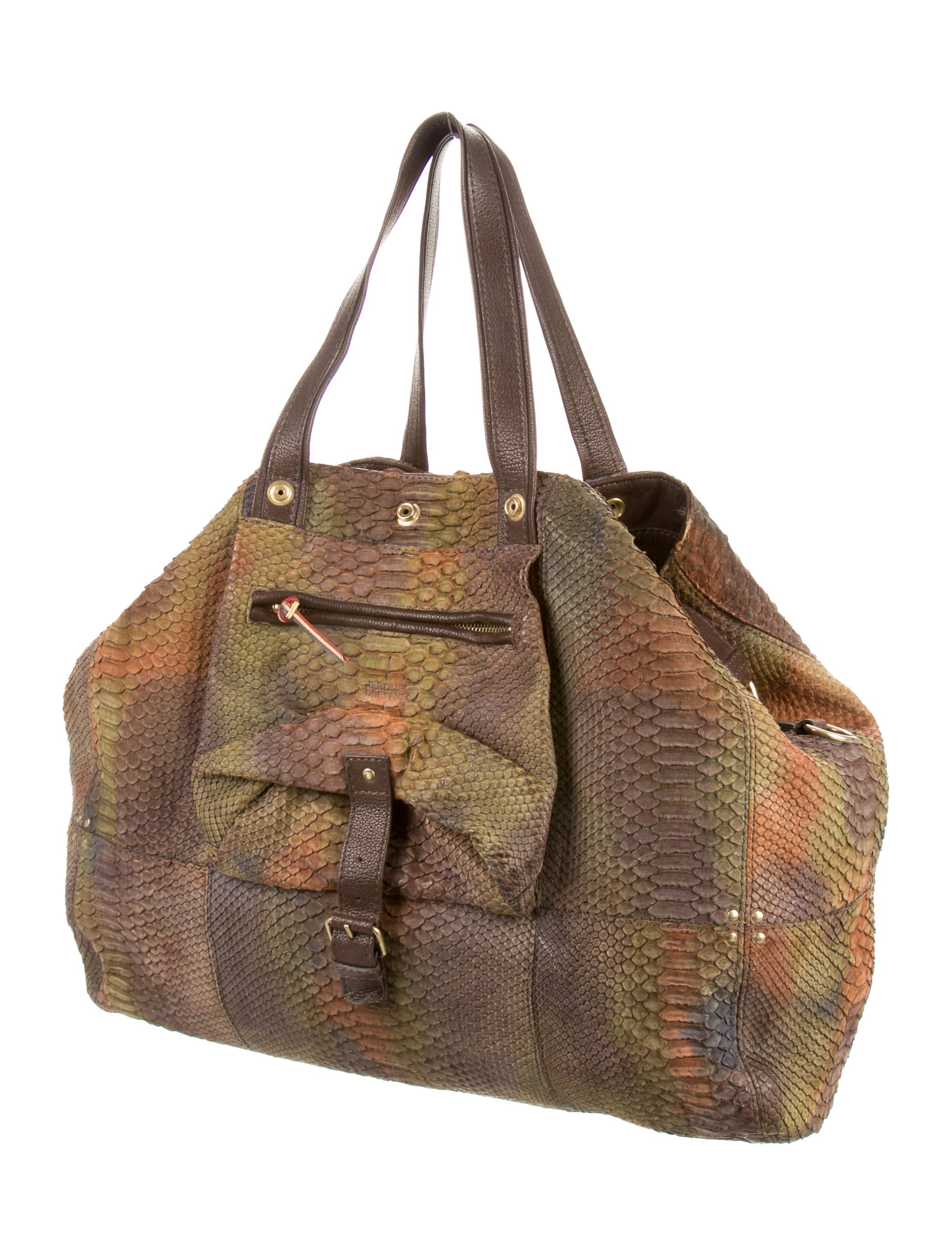 Jerome Dreyfuss Python Billy Bag - Handbags - JRD20738 | The RealReal