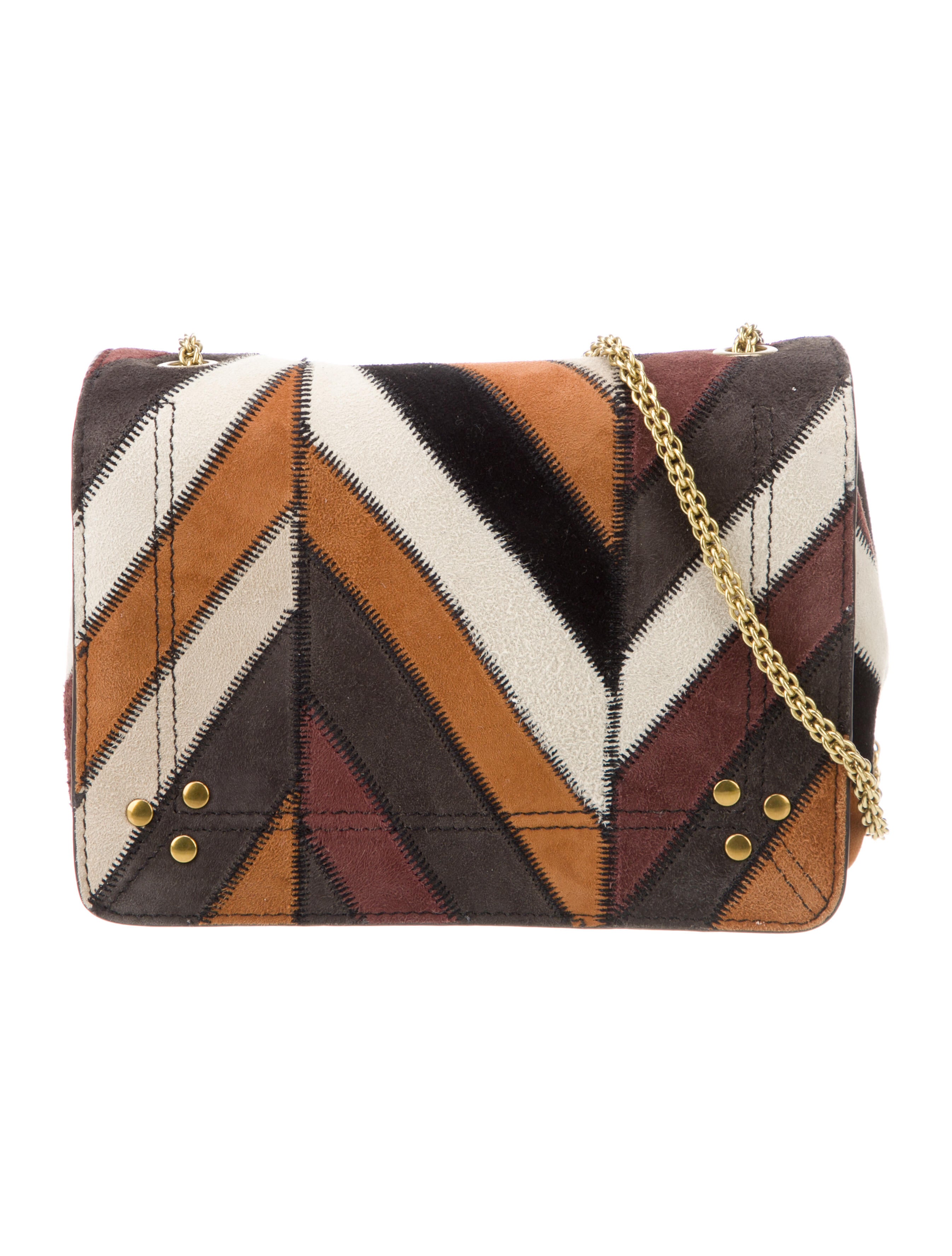 Jérôme Dreyfuss Chain-Link Suede Crossbody Bag - Brown Crossbody Bags ...