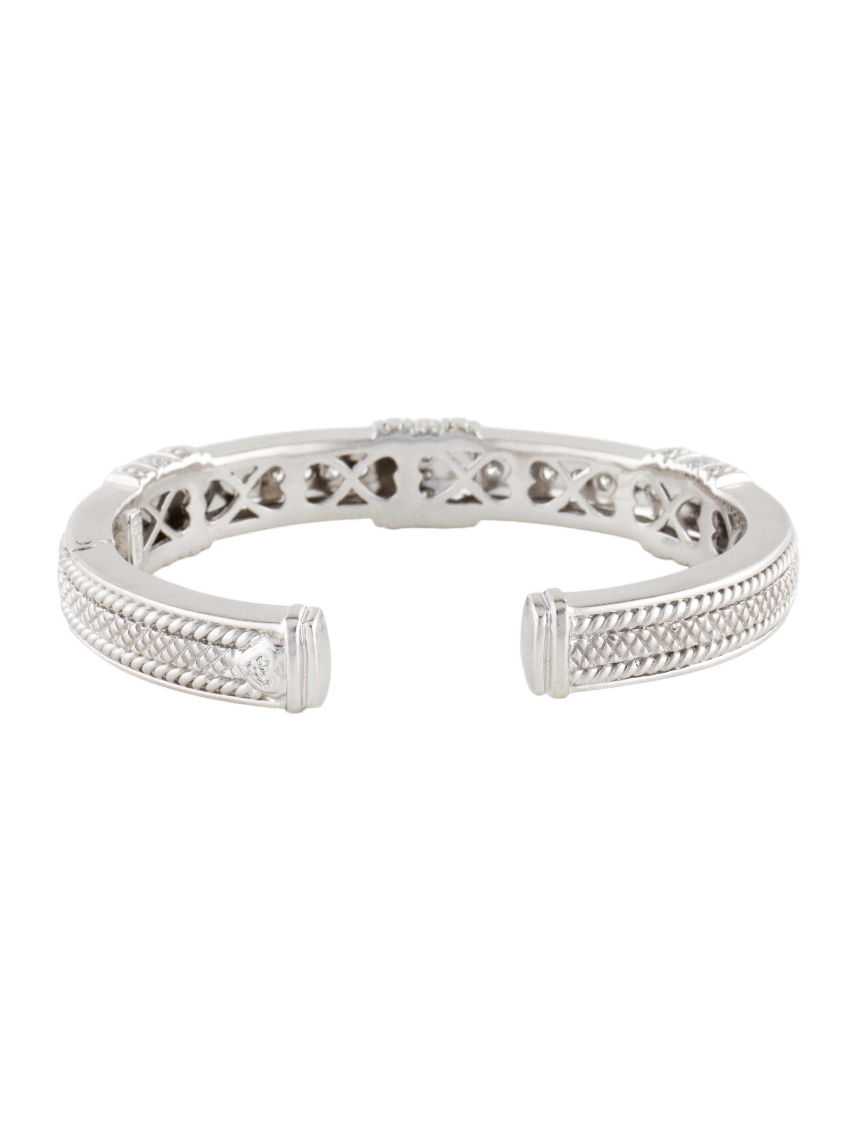 Judith Ripka 18K Multistone Cuff - 18K Yellow Gold Cuff, Bracelets ...