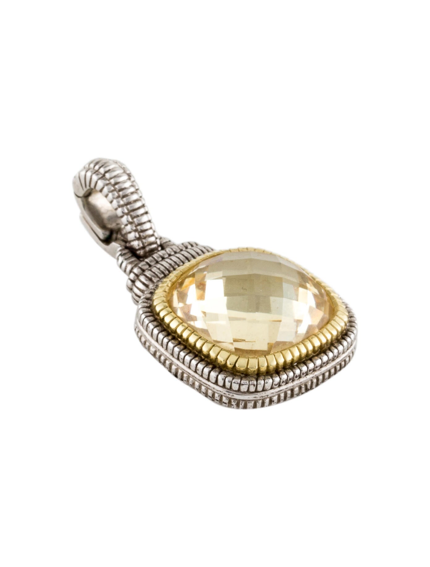 Judith Ripka 18K Ruby, Wood, Diamond & Lava Cameo Pendant Necklace ...