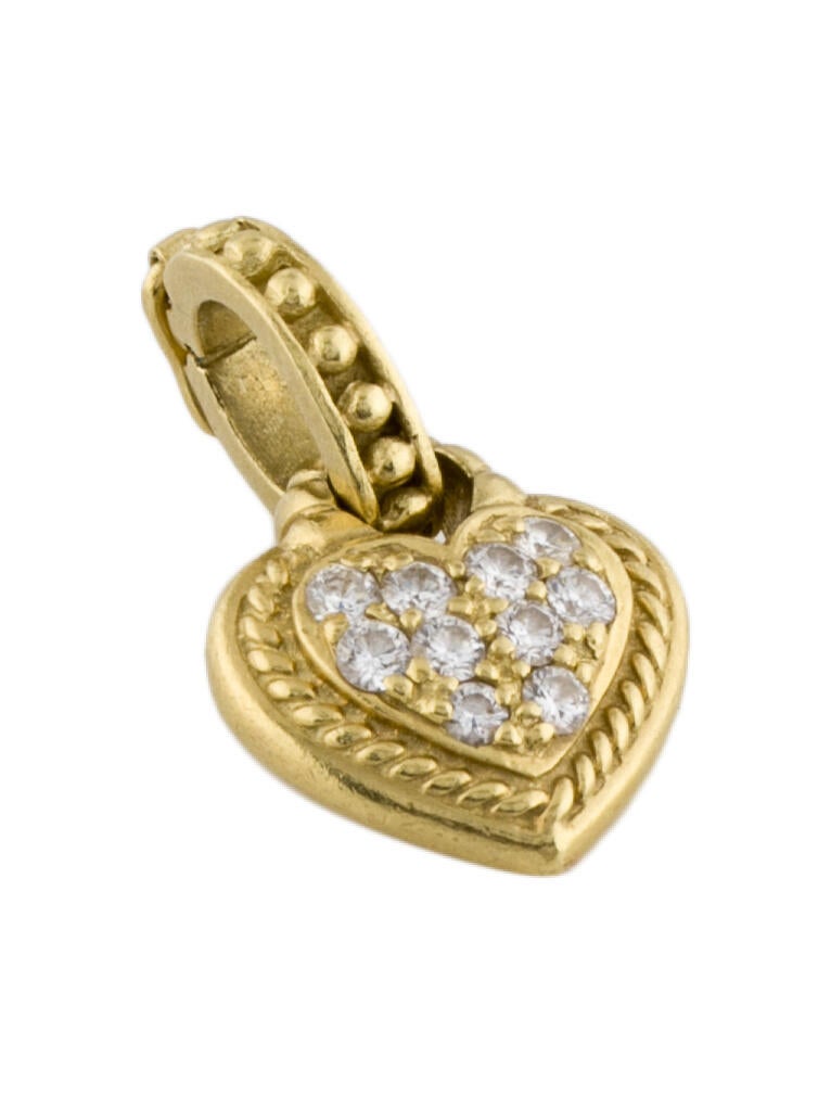 Judith Ripka 18K Diamond & Iolite Maltese Cross Pendant - 18K White ...