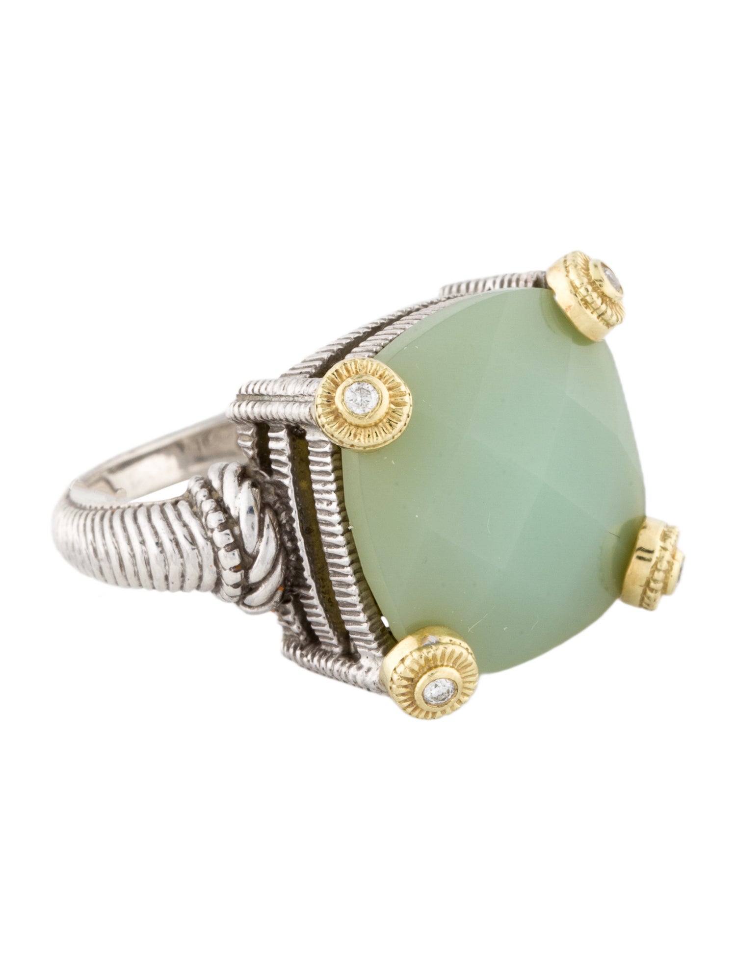 Jude Frances 18K Ruby & Diamond Petite Crown Ring - 18K Yellow Gold ...