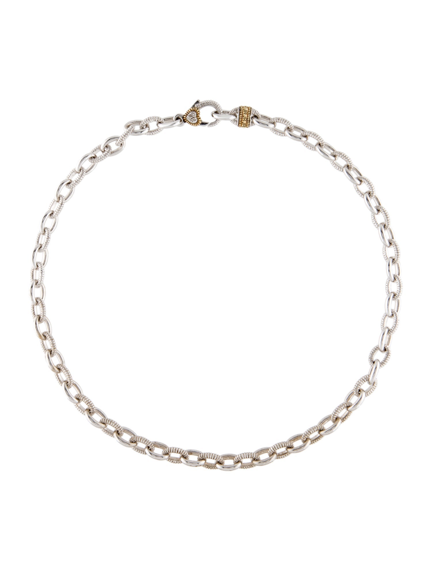 Judith Ripka Diamond Chain Necklace - 18K Yellow Gold Chain, Necklaces ...