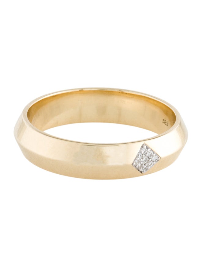 Ring 14K Diamond Open Band - Band, Rings - RRING225503 | The RealReal