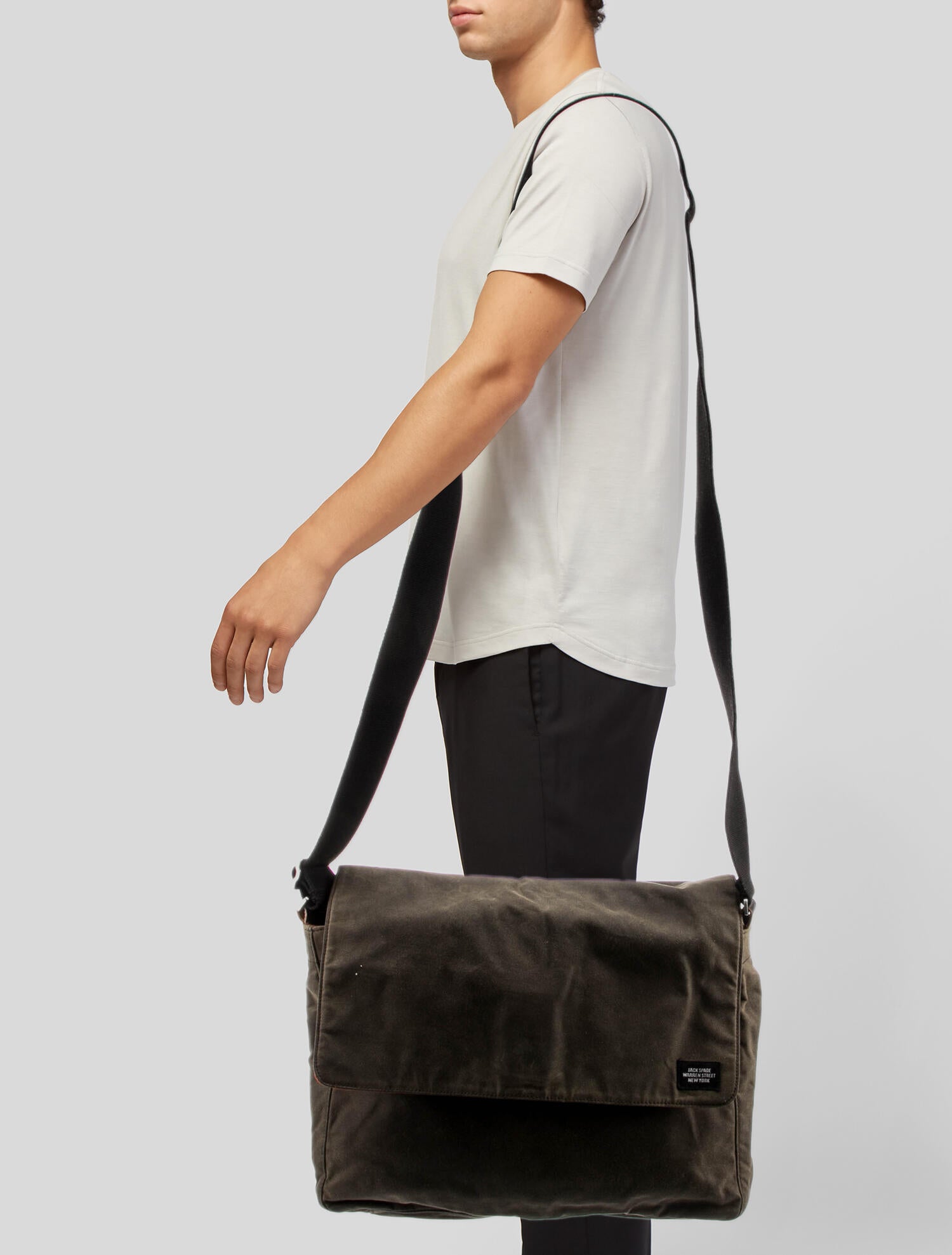 Jack Spade Suede Messenger Bag - Neutrals Messenger Bags, Bags ...