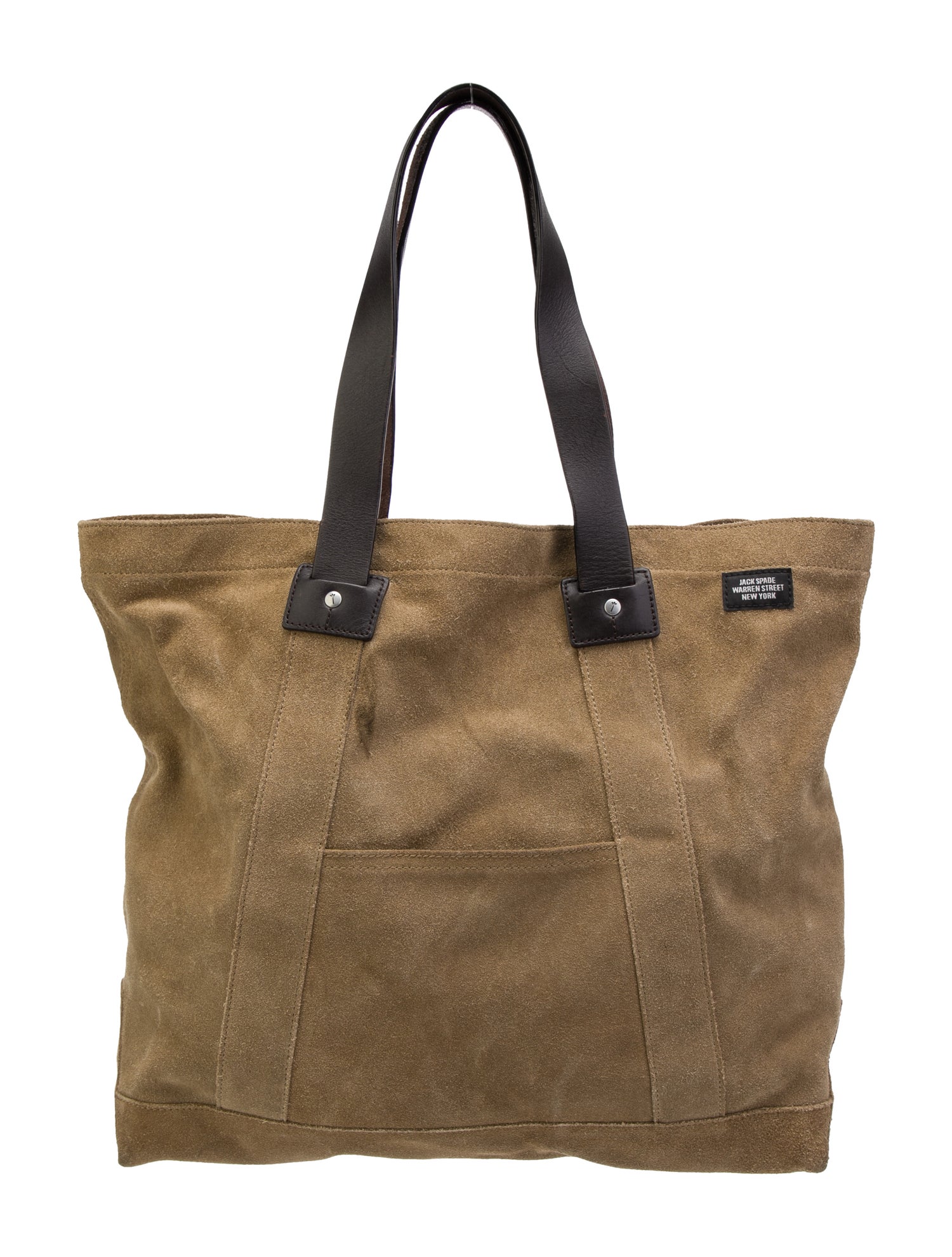 Jack Spade Suede Weekender Bag - Neutrals Weekenders, Bags - JSP25113 ...