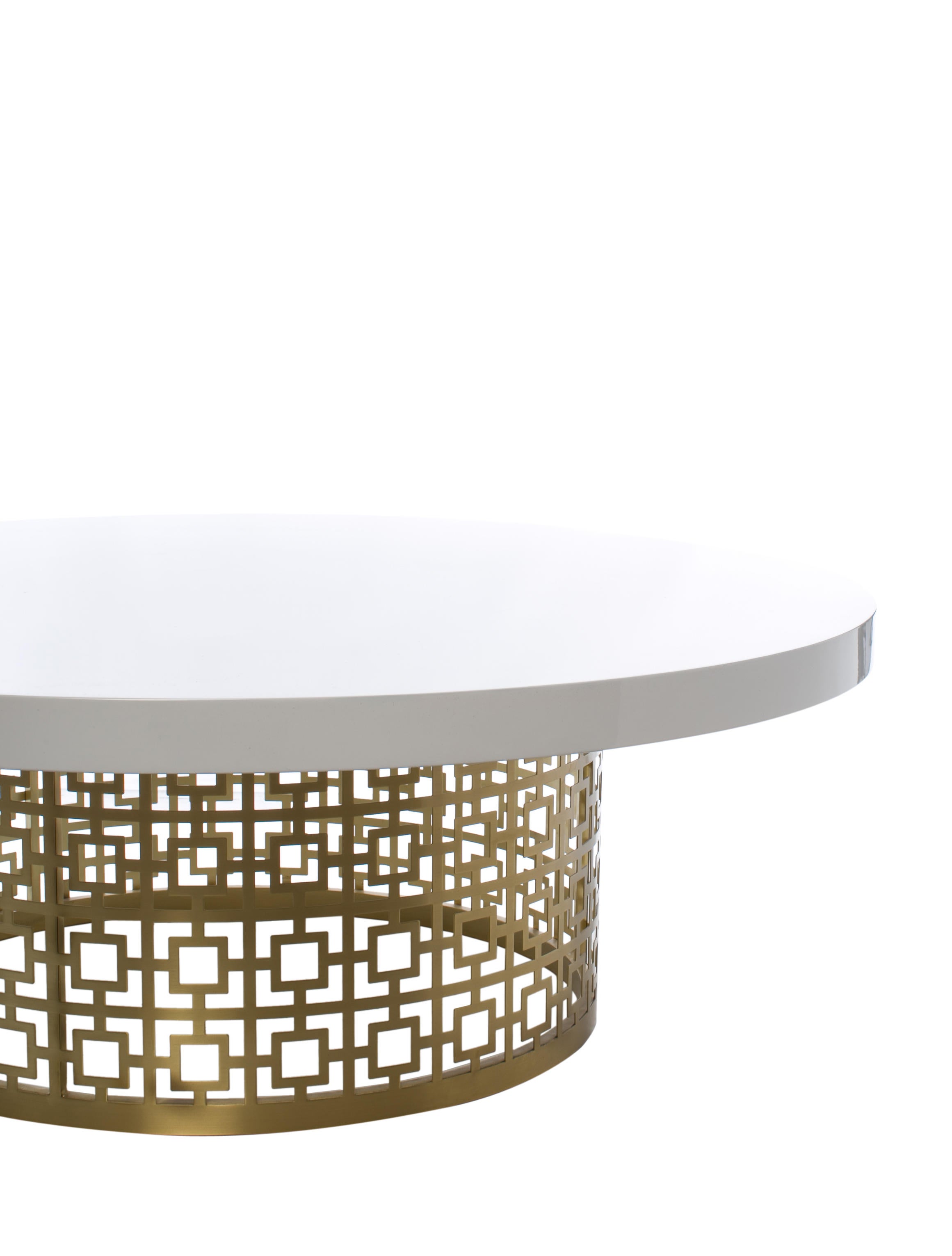 Jonathan Adler Nixon Cocktail Table - Gold - JTADL20111 | The RealReal