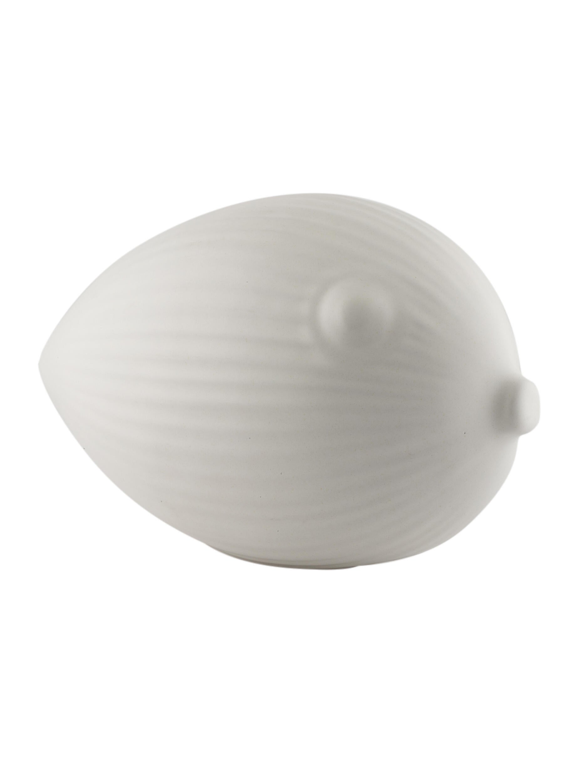 Jonathan Adler Menagerie Puffer Fish Sculpture - White Decorative ...