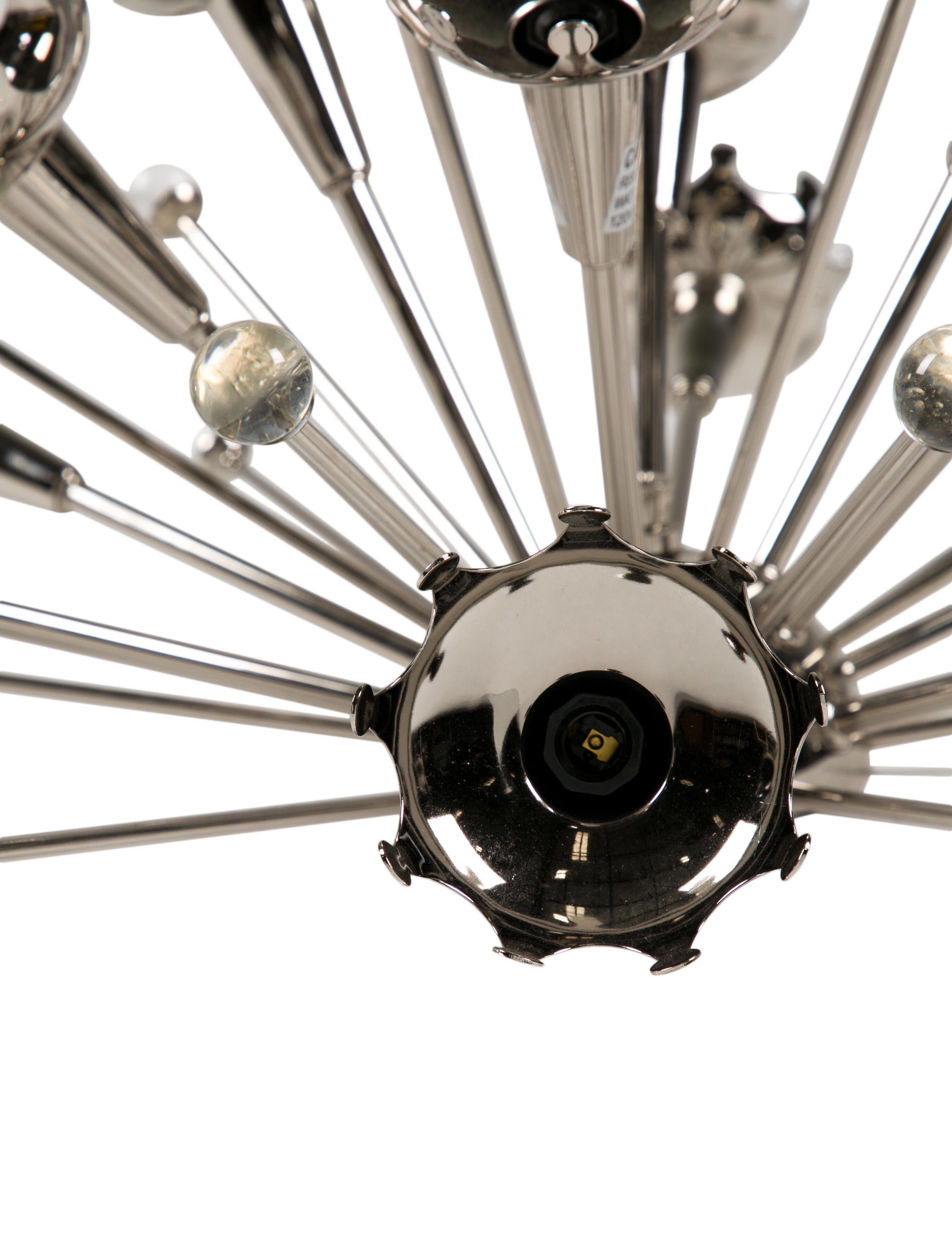 Jonathan Adler Sputnik Chandelier - Silver, 1 pieces Ceiling & Fixtures ...