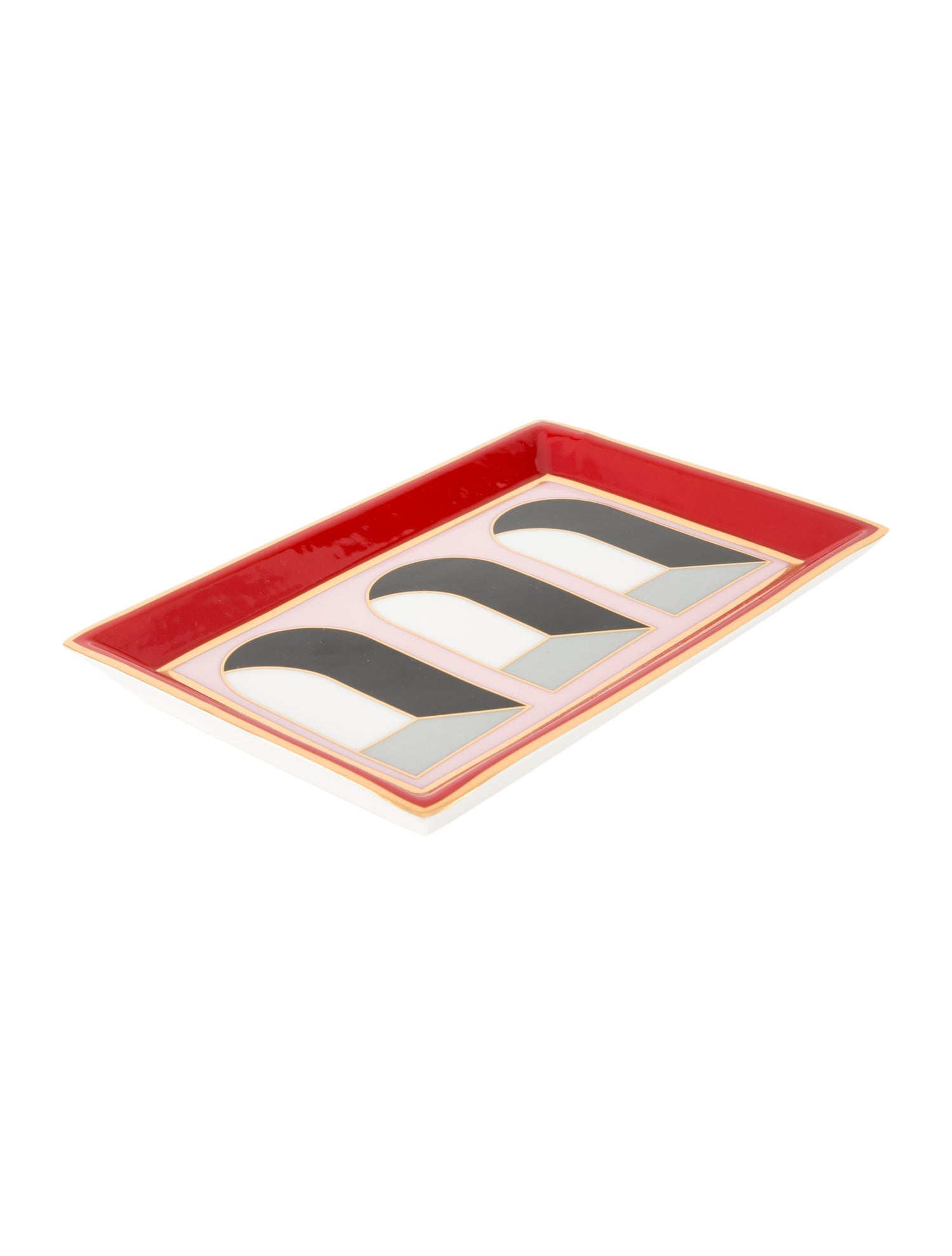 Jonathan Adler Arcade Rectangle Tray - Pink Decorative Accents, Decor ...