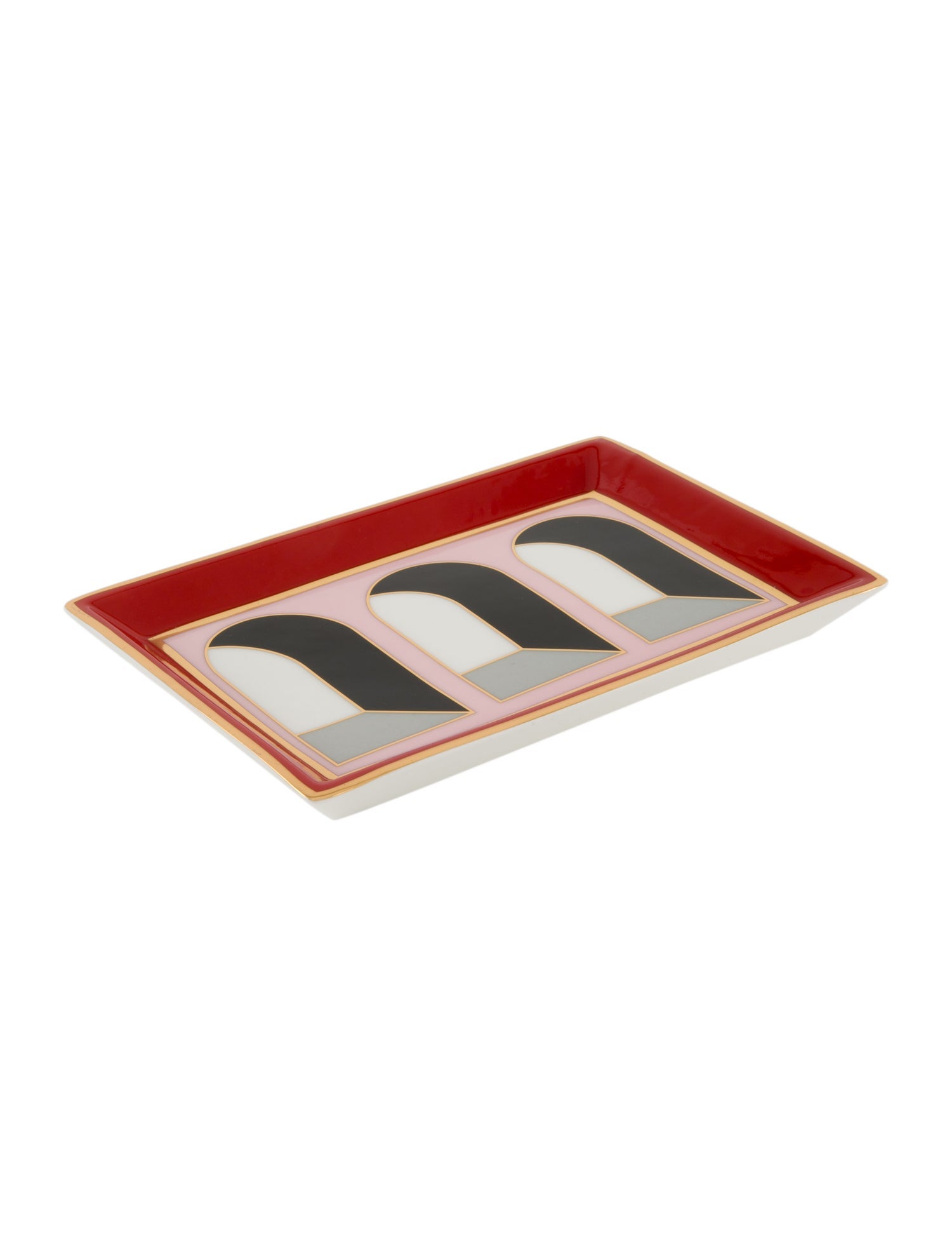 Jonathan Adler Arcade Rectangle Tray - Pink Decorative Accents, Decor ...
