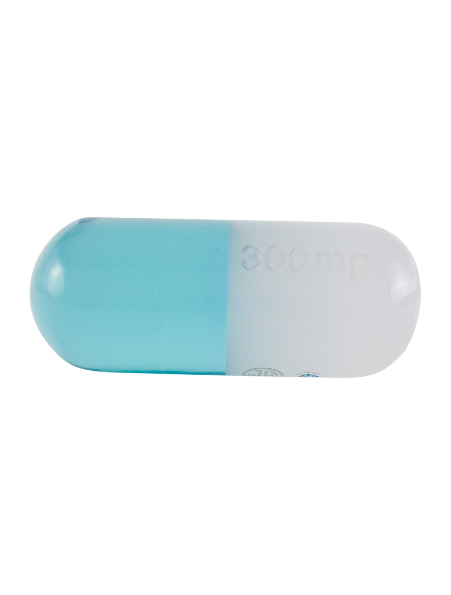 Jonathan Adler 300mg Acrylic Pill - Blue Decorative Accents, Decor ...