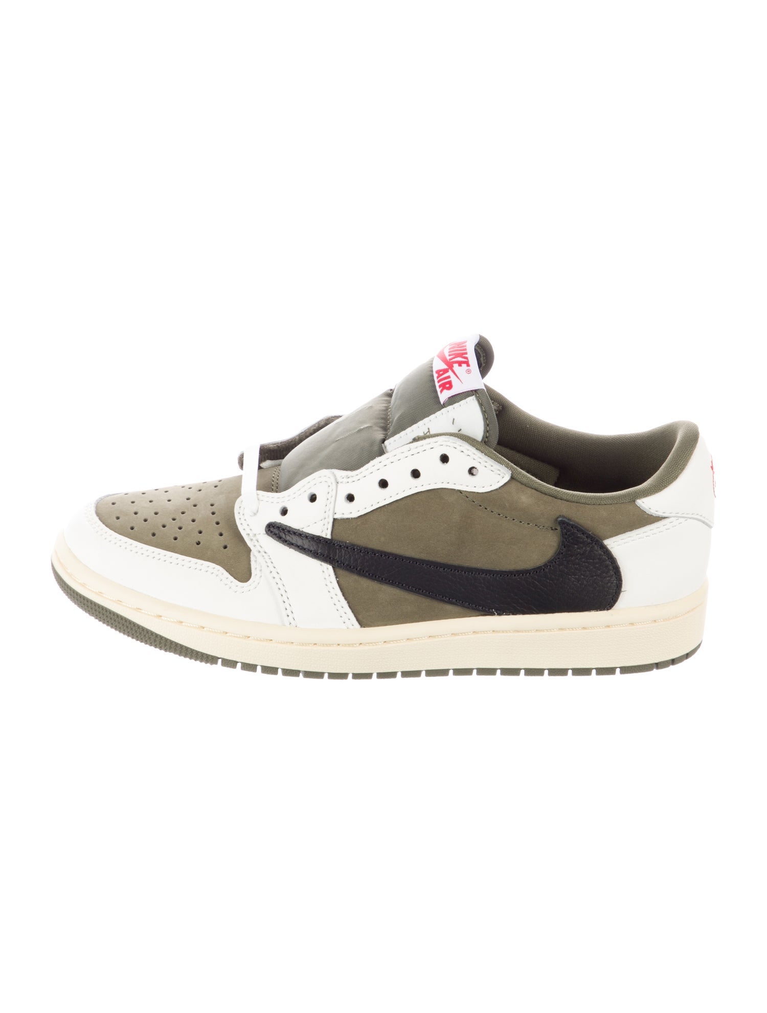 Jordan x Travis Scott 1 Retro Low OG SP 'Medium Olive' Sneakers w/ Tags ...