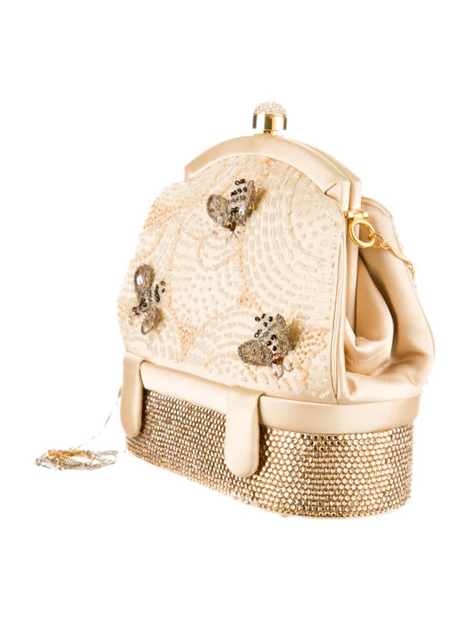 Judith Leiber Bee Bag - Gold Shoulder Bags, Handbags - JUD10034 | The ...