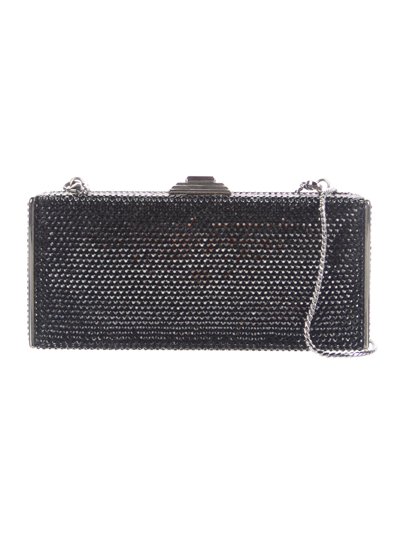 Judith Leiber Crystal Embellished Clutch Bag - Clutches, Handbags | The ...