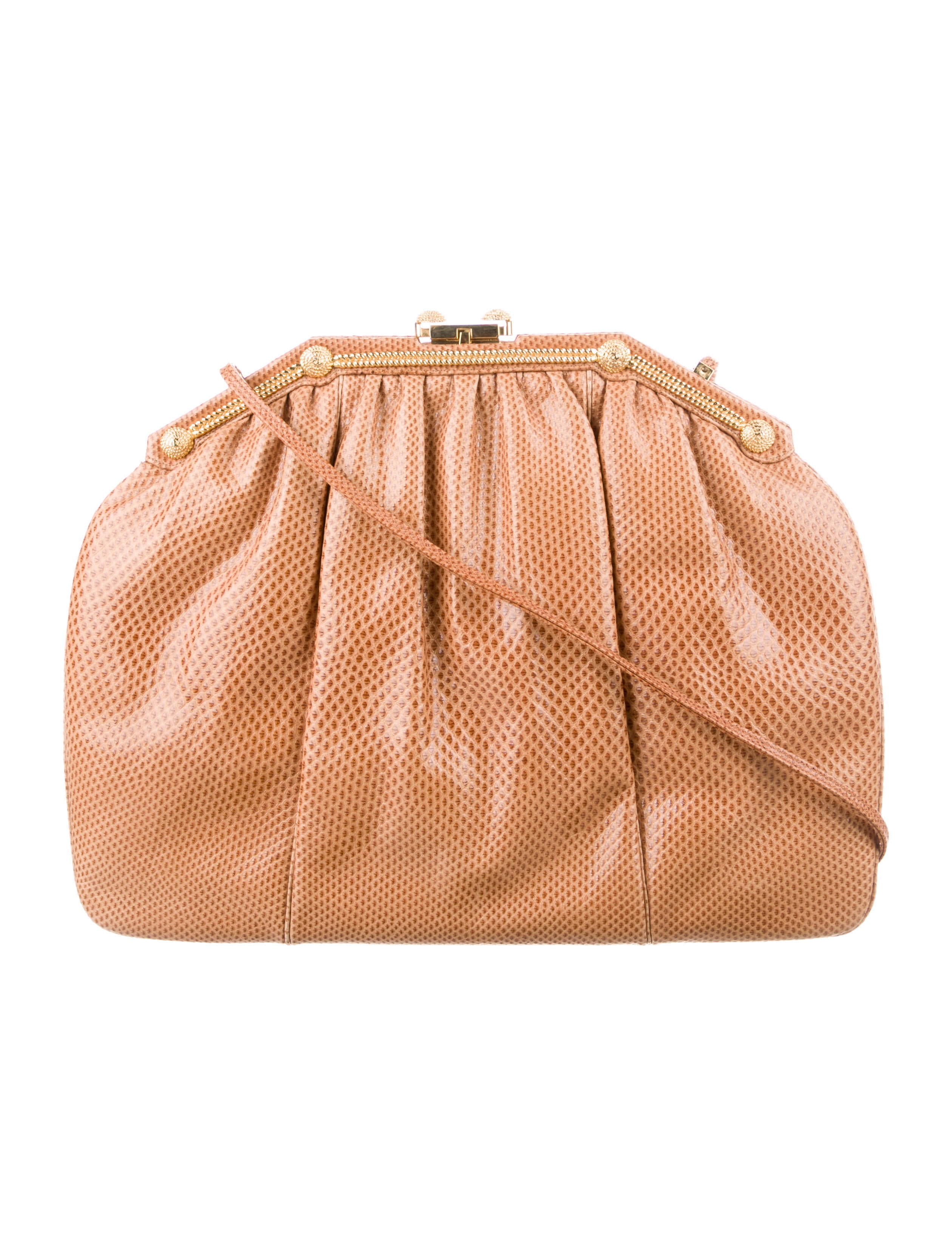 Judith Leiber Sequined Evening Bag - Brown Evening Bags, Handbags ...