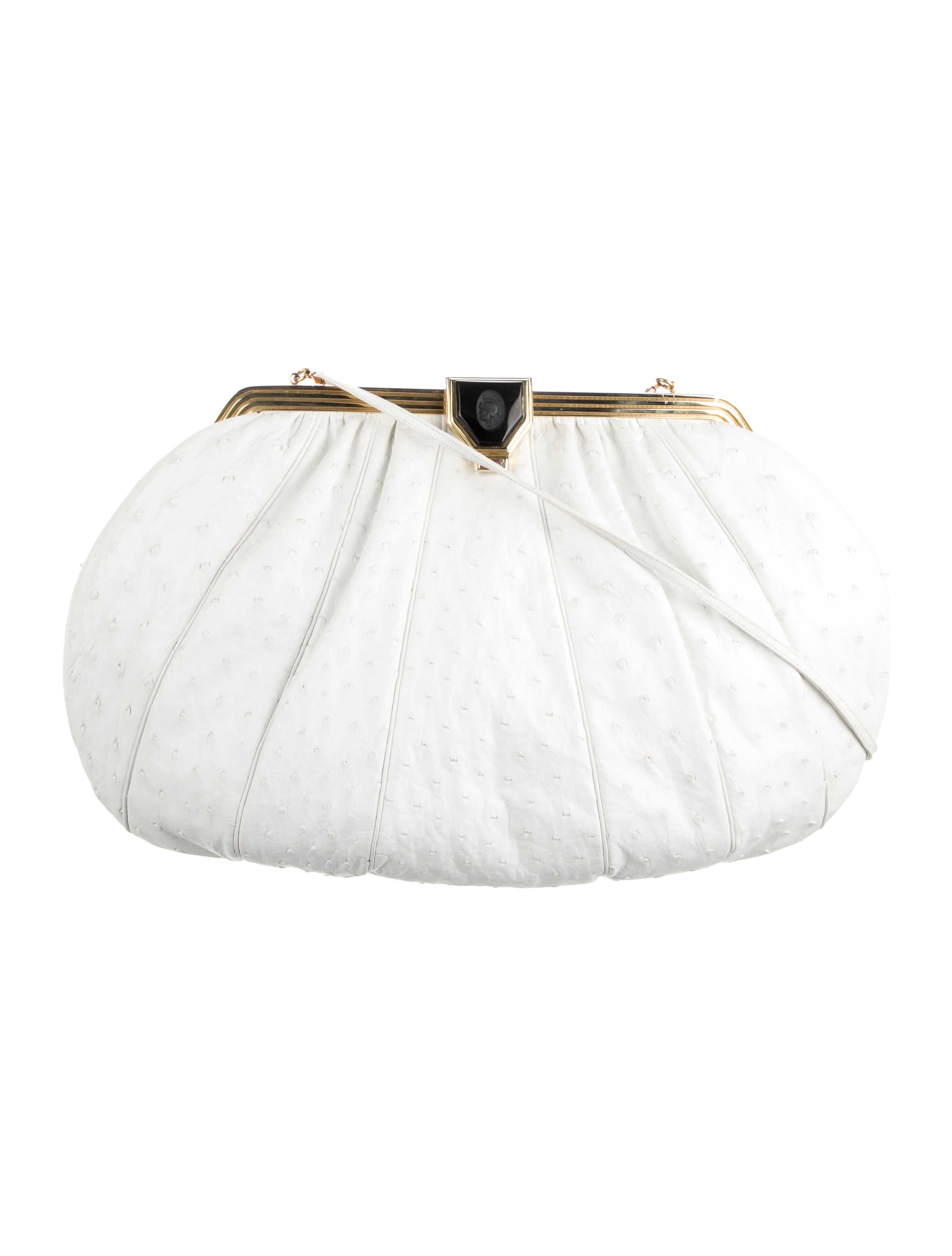 Judith Leiber Clutch - White Clutches, Handbags - JUD22739 | The RealReal