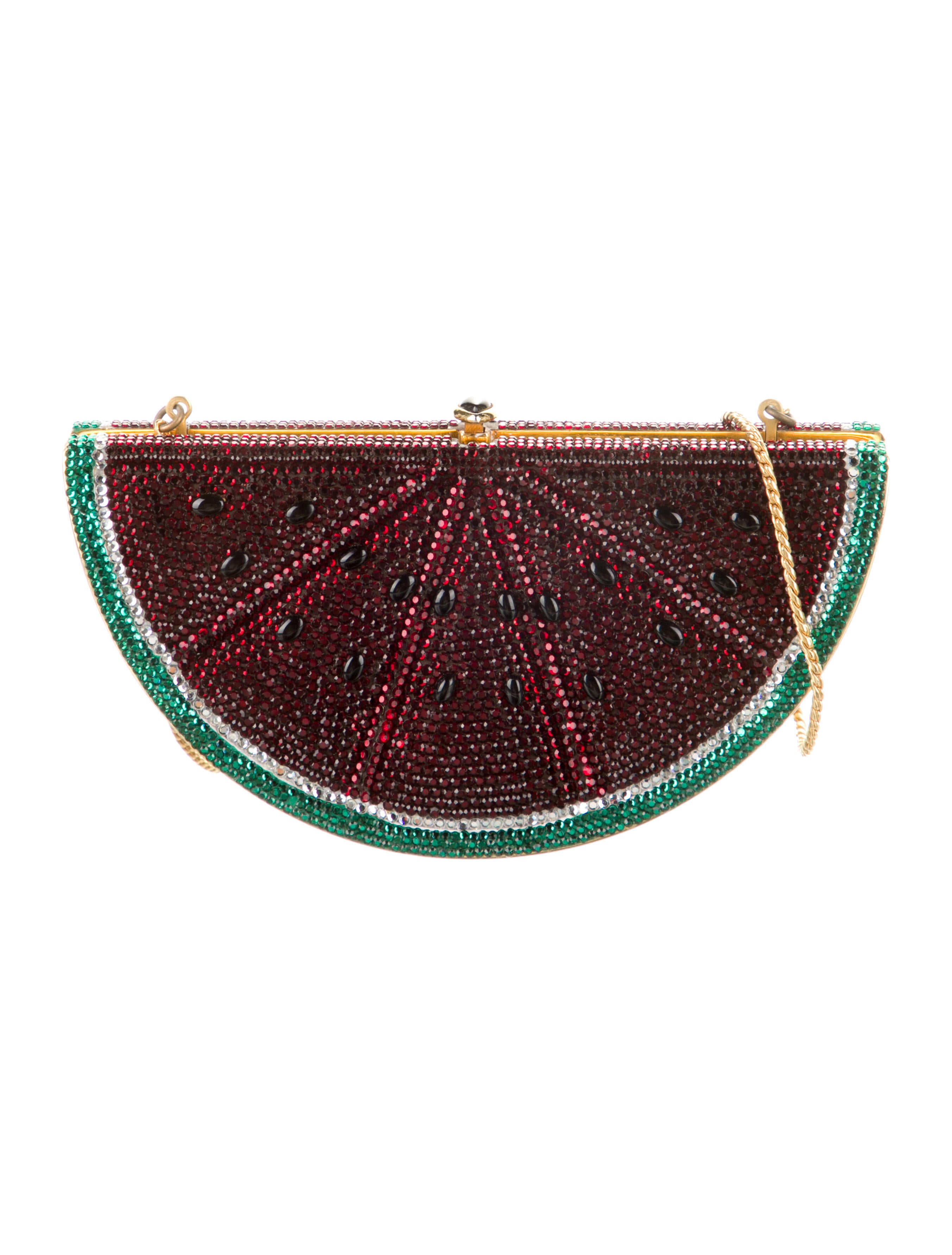 Judith Leiber Crystal-Embellished Watermelon Evening Bag - Evening Bags ...