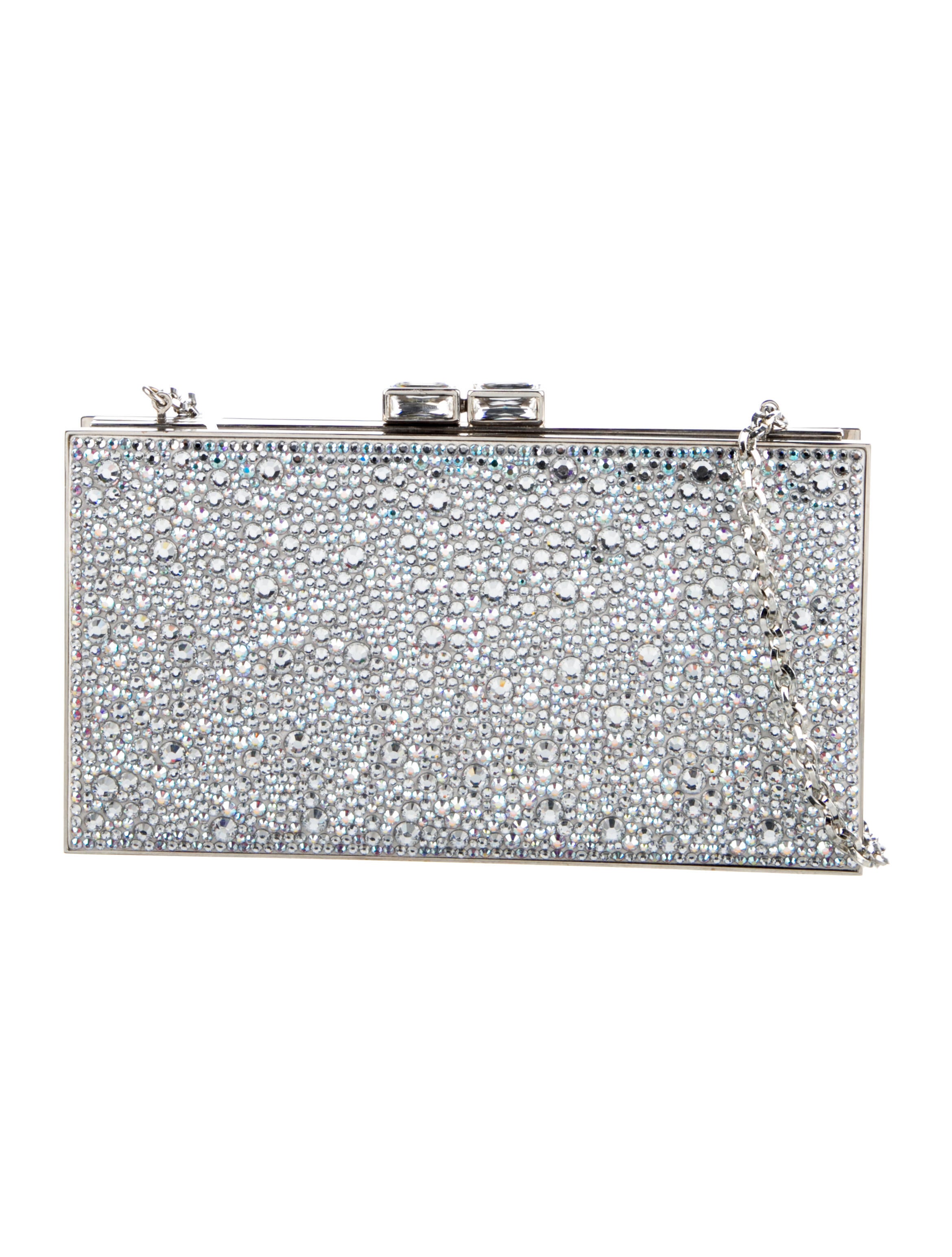 Burberry Prorsum Embellished Zip-Up Clutch - Burgundy Clutches ...