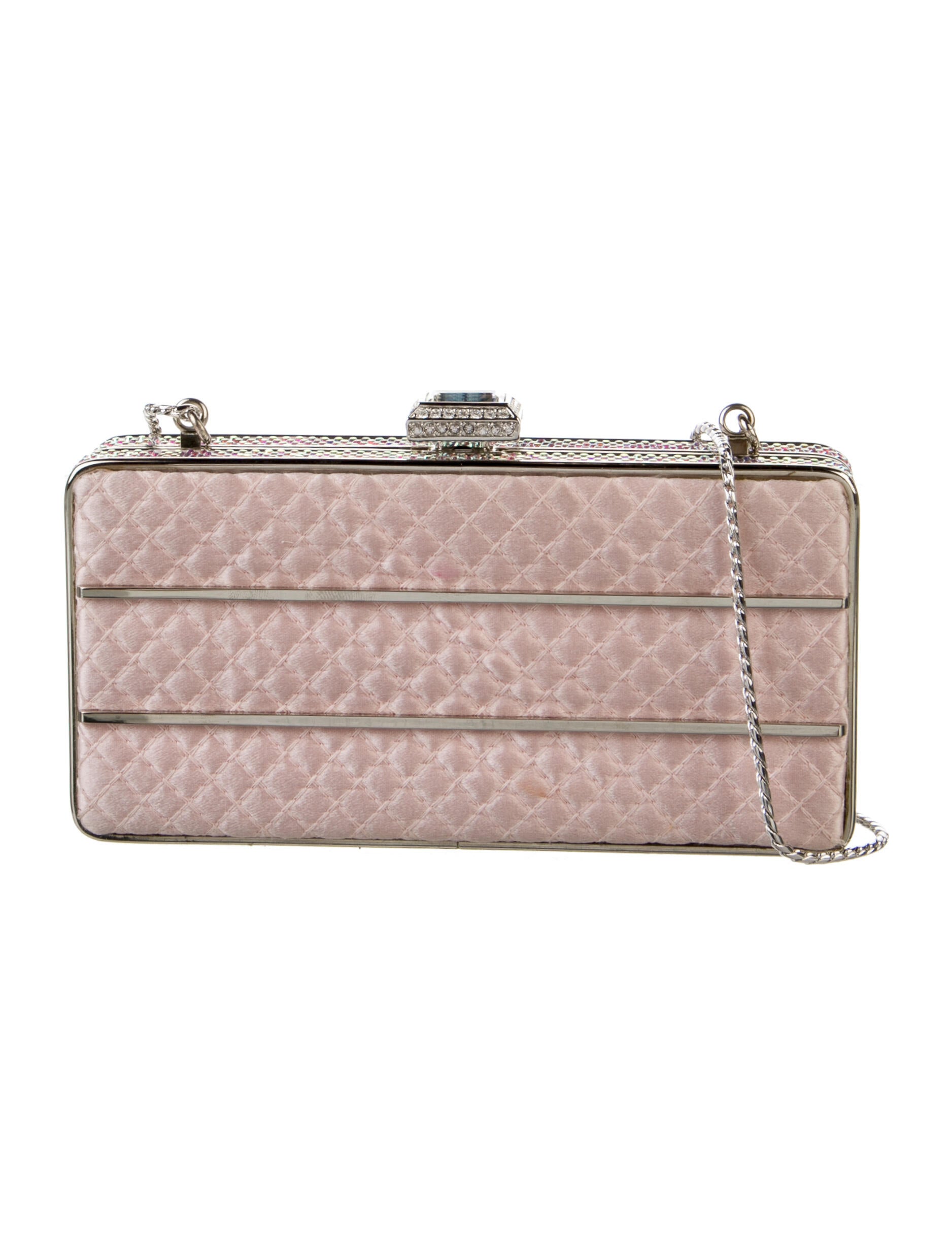 Judith Leiber Clutch - Pink Clutches, Handbags - JUD22094 | The RealReal