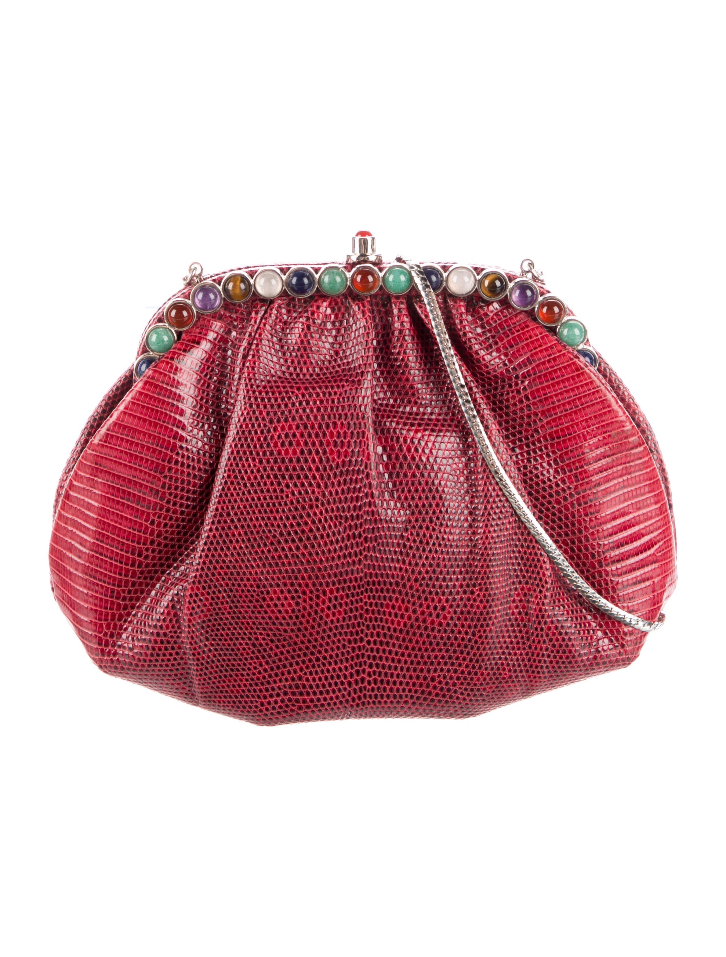 Judith Leiber Minaudière - Black Clutches, Handbags - JUD22256 | The ...