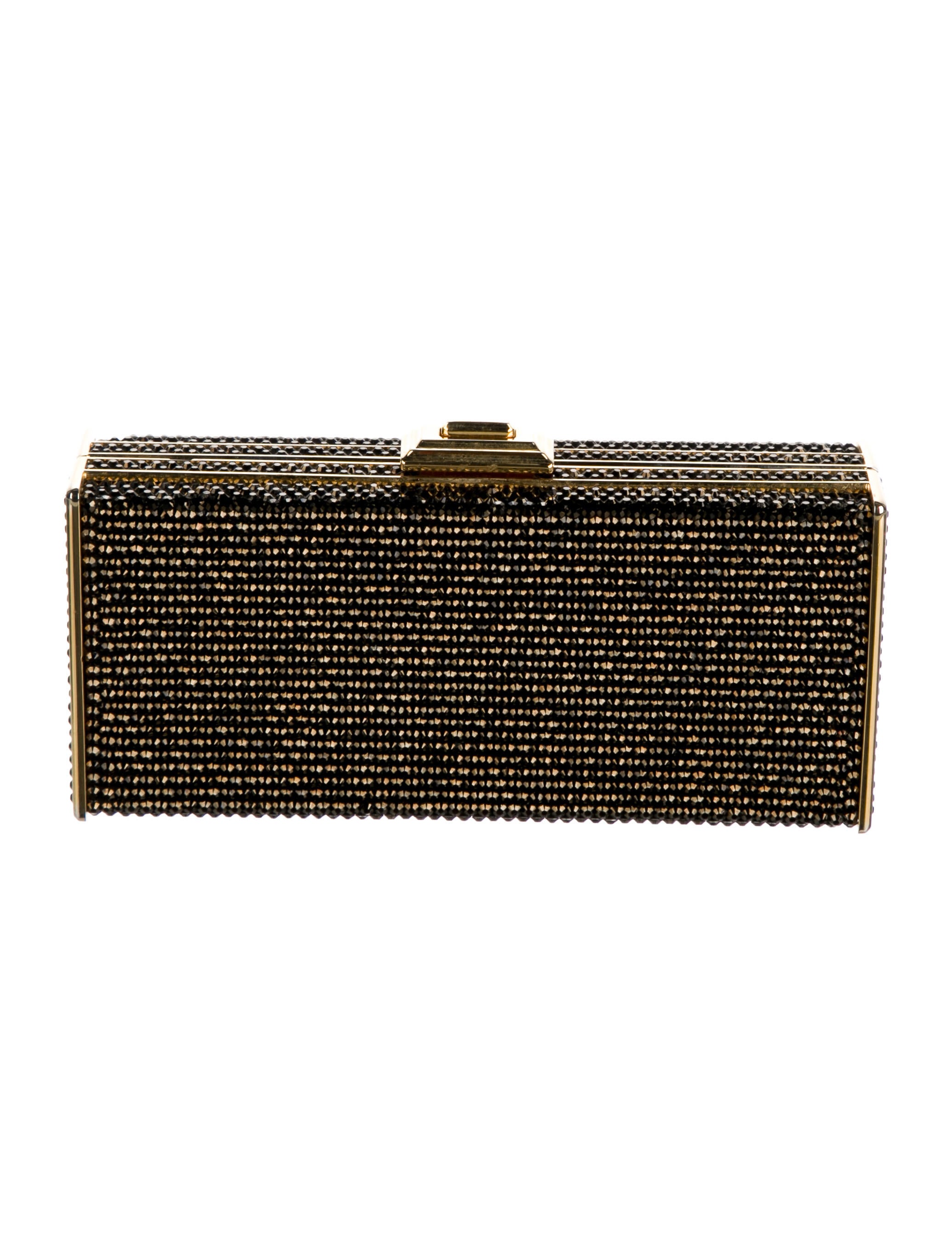 Judith Leiber Minaudière - Black Clutches, Handbags - JUD22184 | The ...