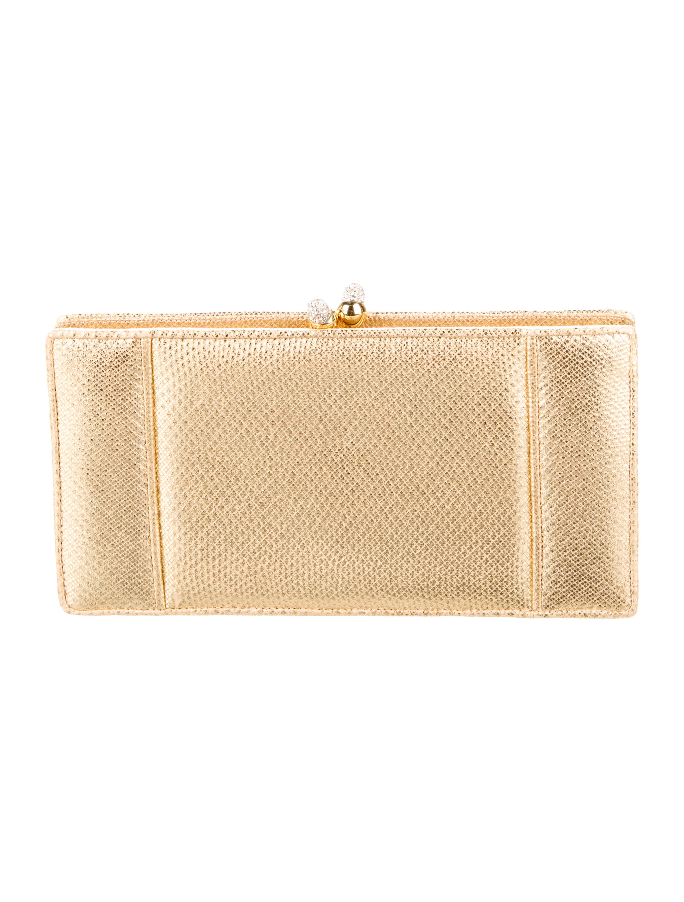 Judith Leiber Minaudière - Black Clutches, Handbags - JUD22184 | The ...
