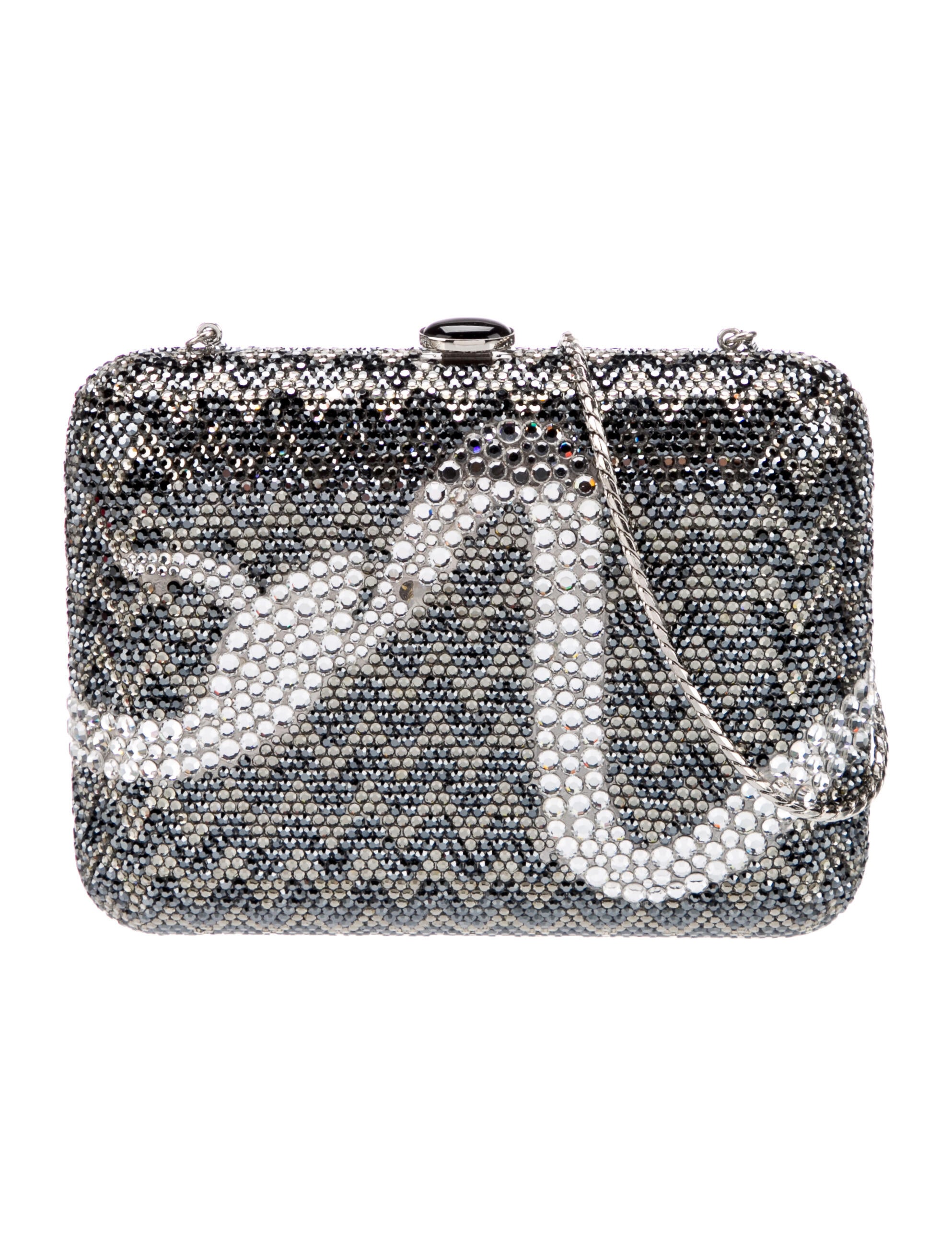 Judith Leiber Judith Leiber - Silver Evening Bags, Handbags - JUD61406 ...
