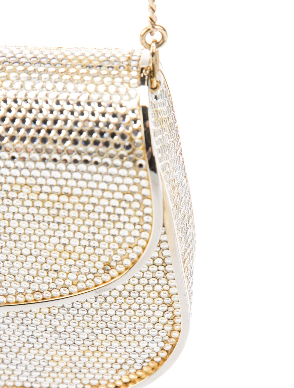 Judith Leiber Crystal Evening Bag - Gold Evening Bags, Handbags ...